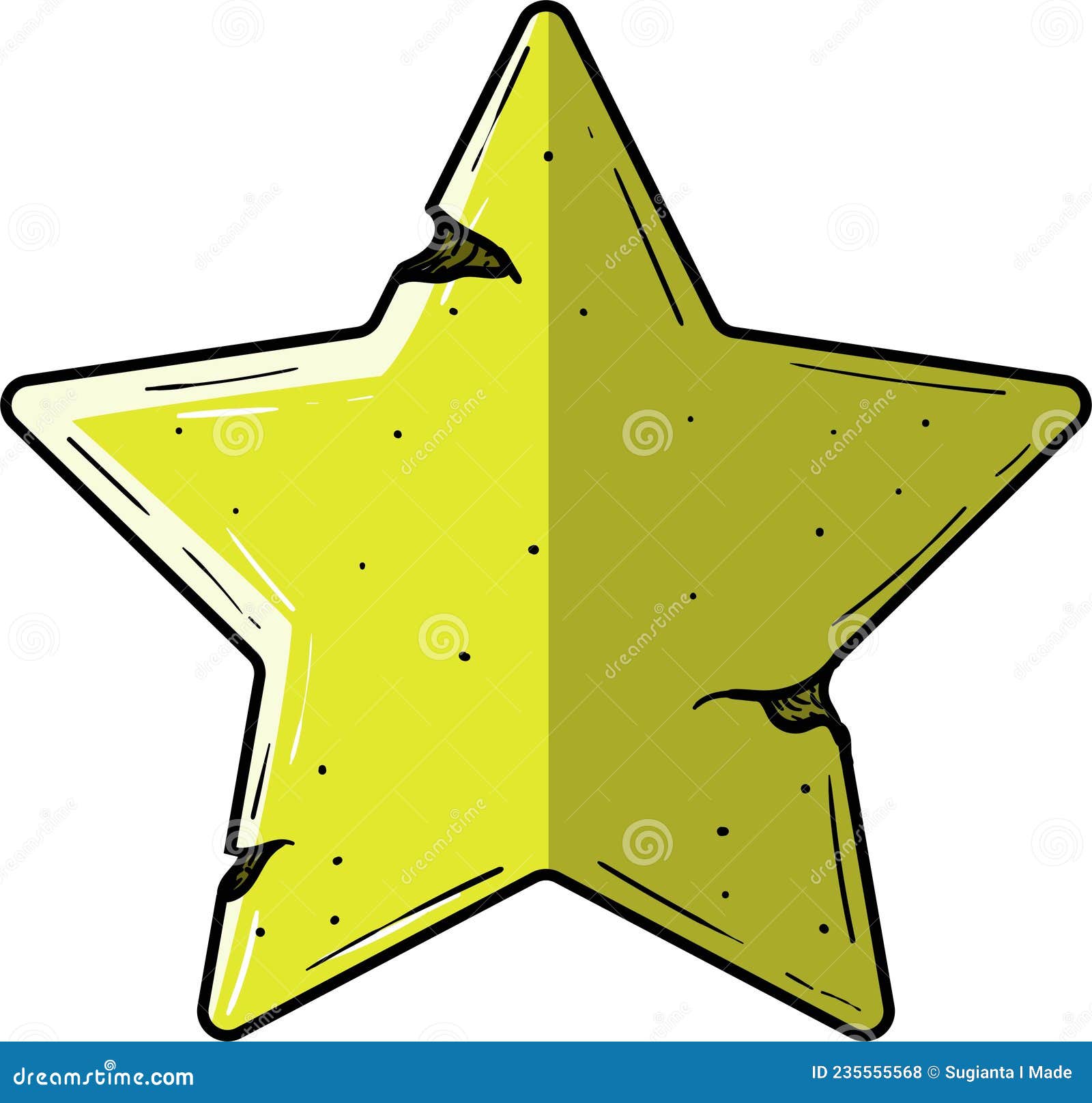 Color star icon vector stock vector. Illustration of rotate - 235555568