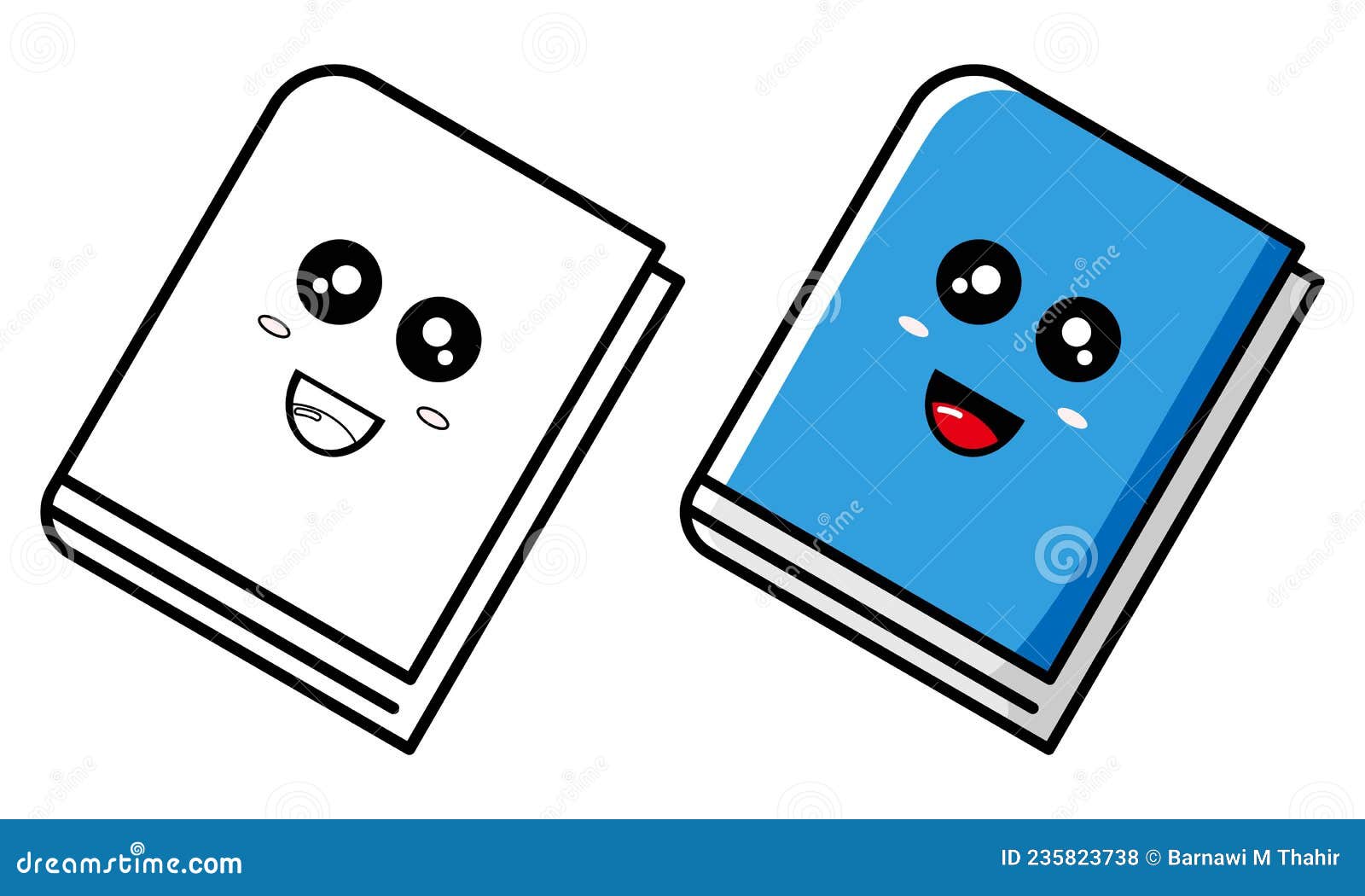 Book Icon Design Coloring Book for Kids Stock Vector - Illustration of ...