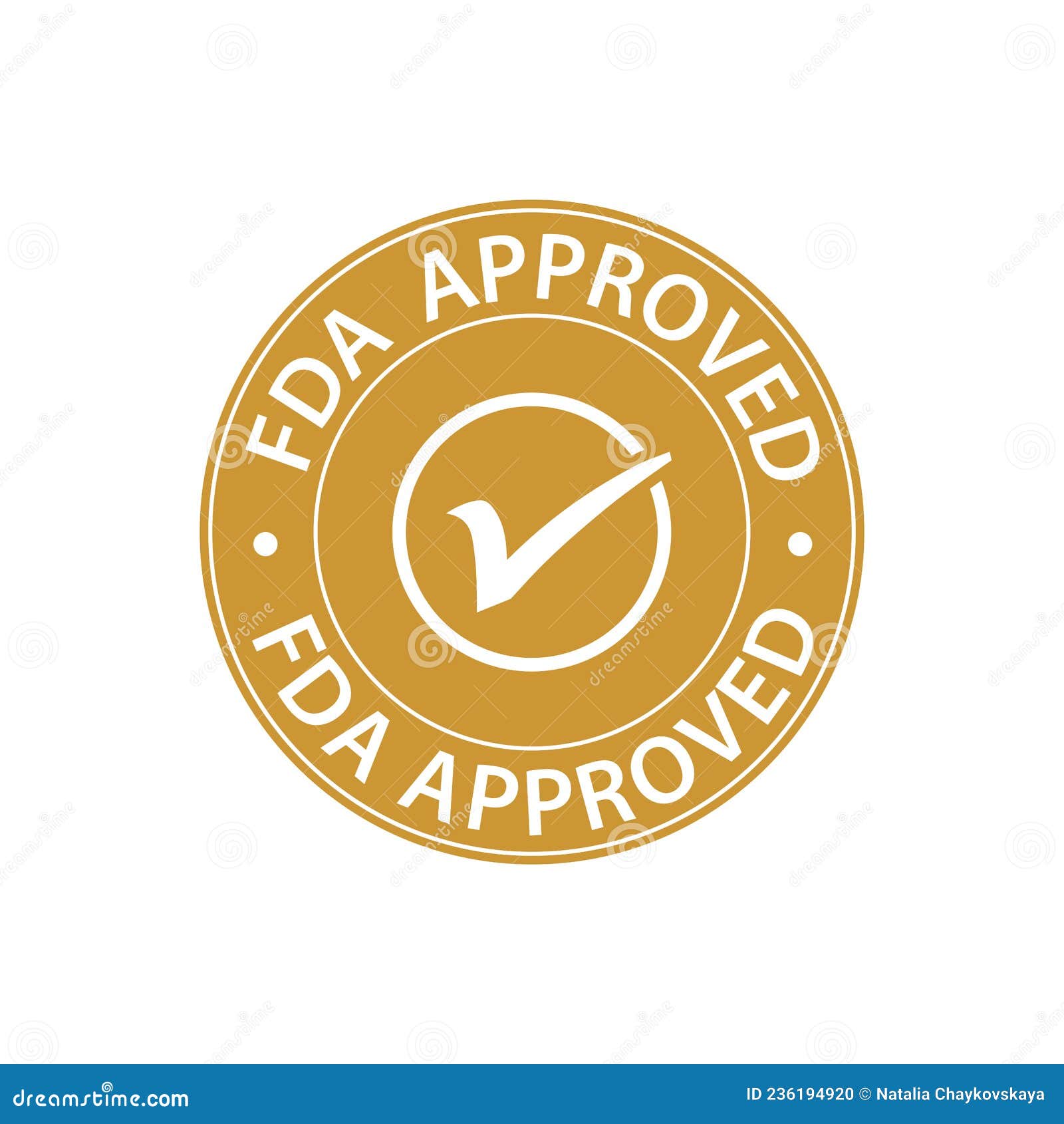 FDA Approved Food and Drug Administration Icon, Symbol, Label, Badge ...