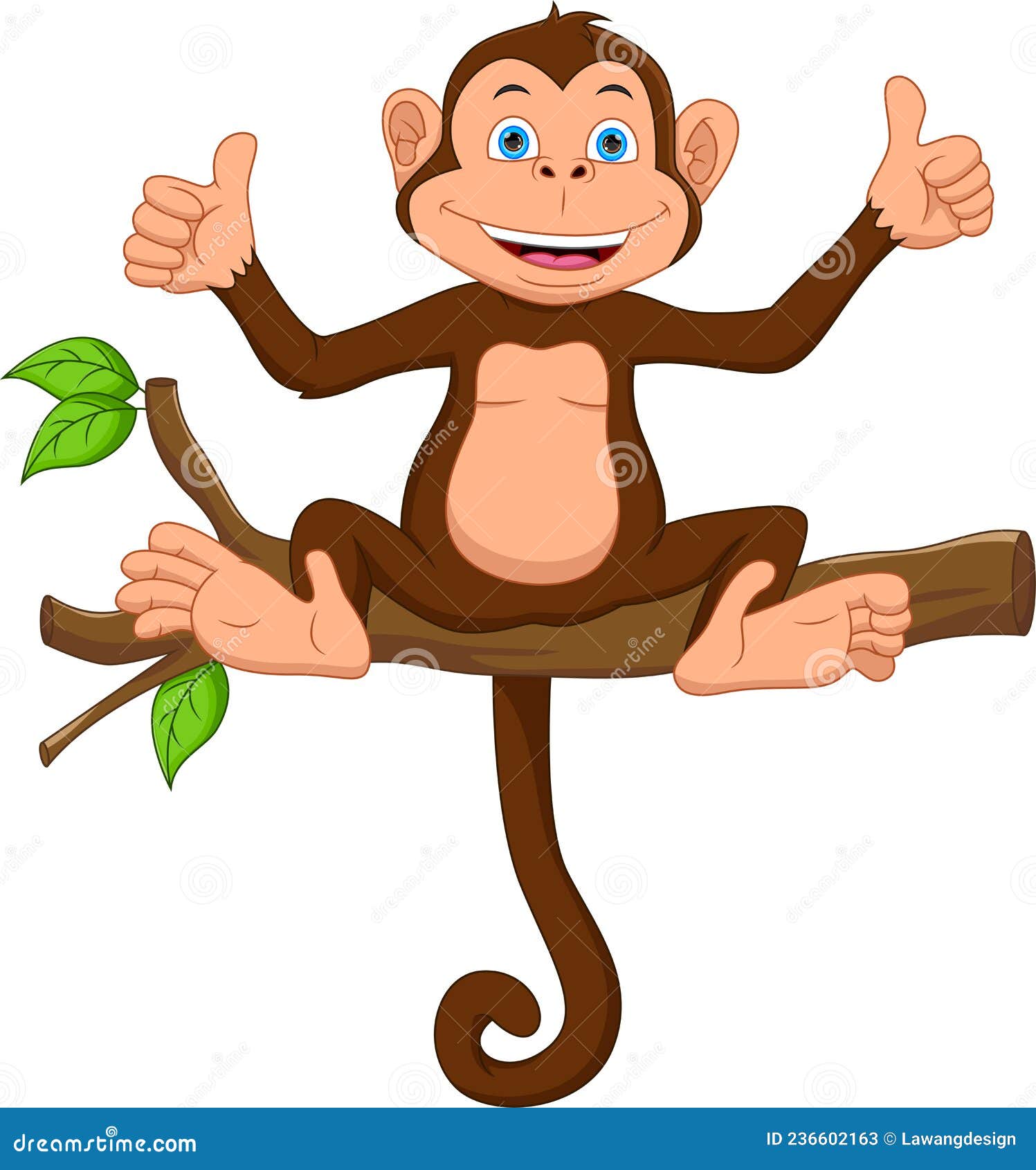 Tree Thumbs Up Mascot Vector Cartoon Illustration | CartoonDealer.com ...