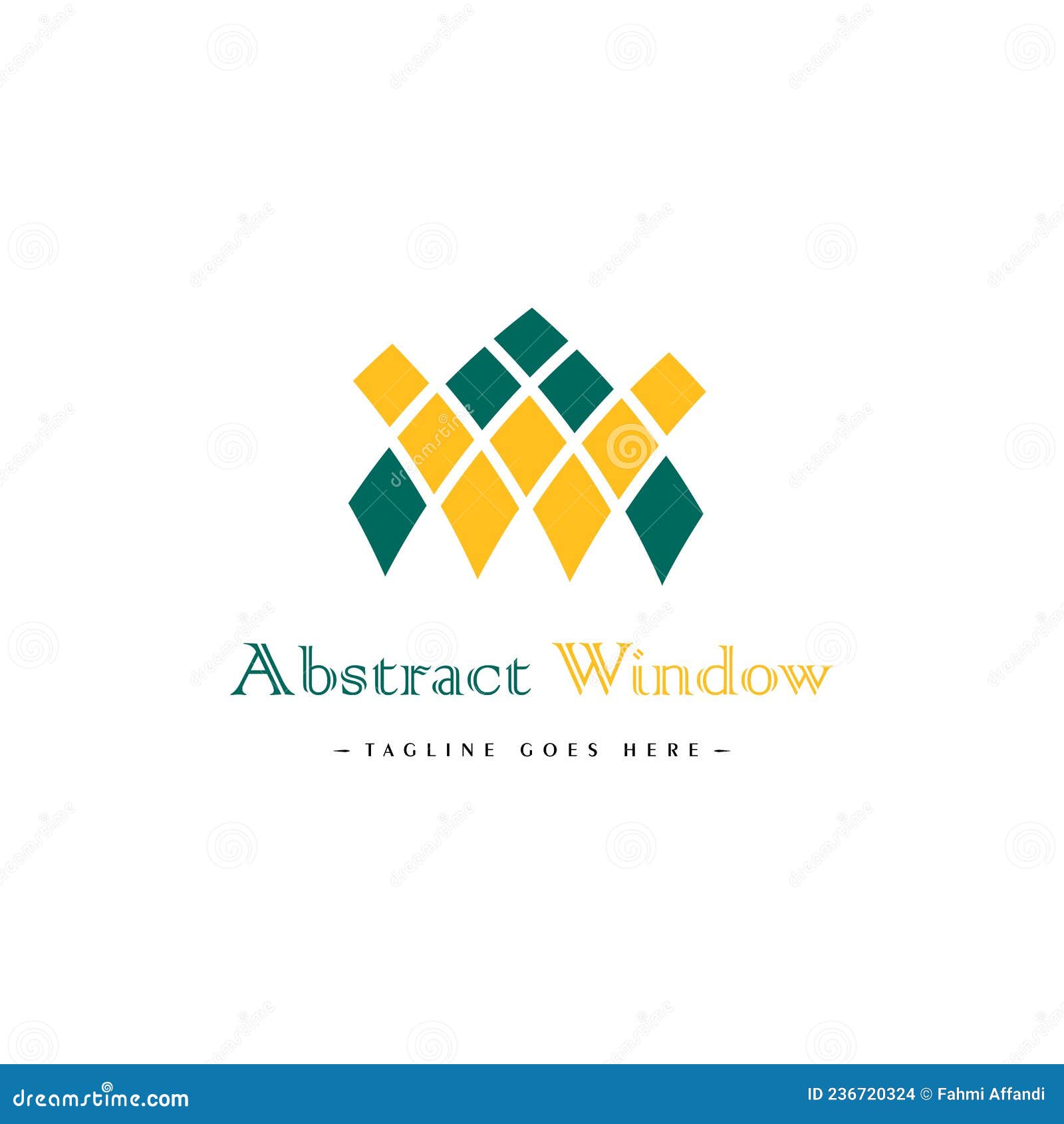Abstract Window Logo Design Inspiration Letter a and W Combined with ...