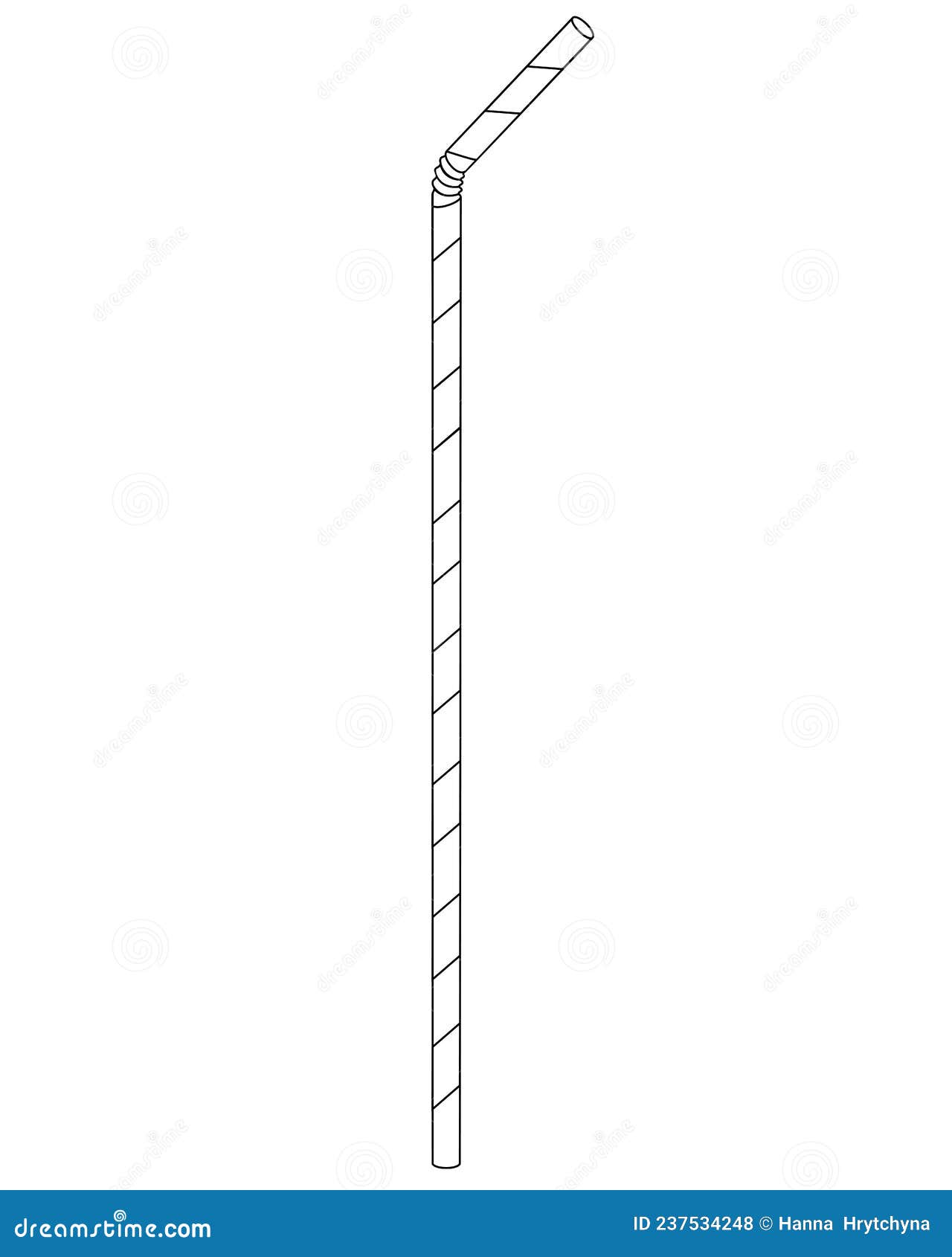 Outline Straw Bale Vector Icon. Isolated Black Simple Line Element ...