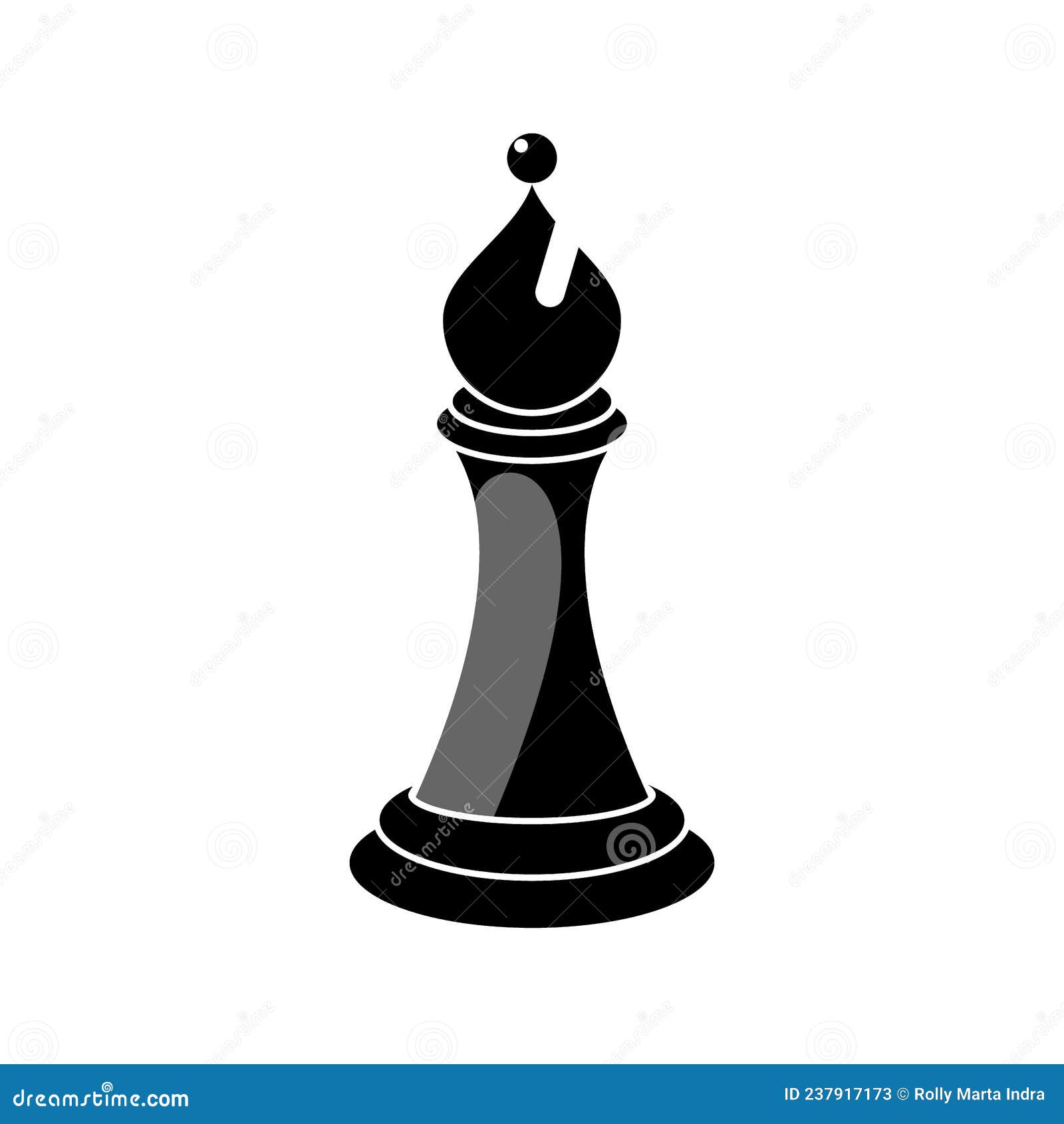 Web Vector Chess Minister Pions. Stock Vector - Illustration of black ...