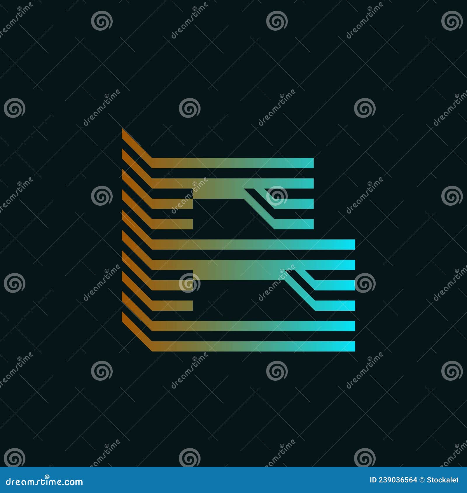 Letter B Logo. Geometric Shape, 3d Construction Alphabet Initial. Stock ...