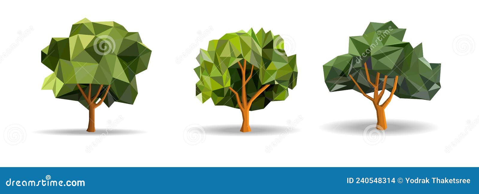 THREE Polygon Shape Buttons Design, And Trendy Dark Polygon Vector ...