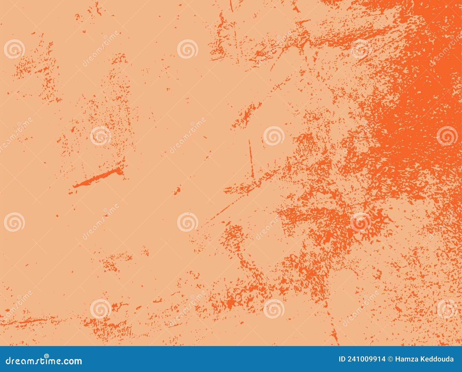 Orange Distressed Grunge Texture Stock Vector - Illustration of grain ...