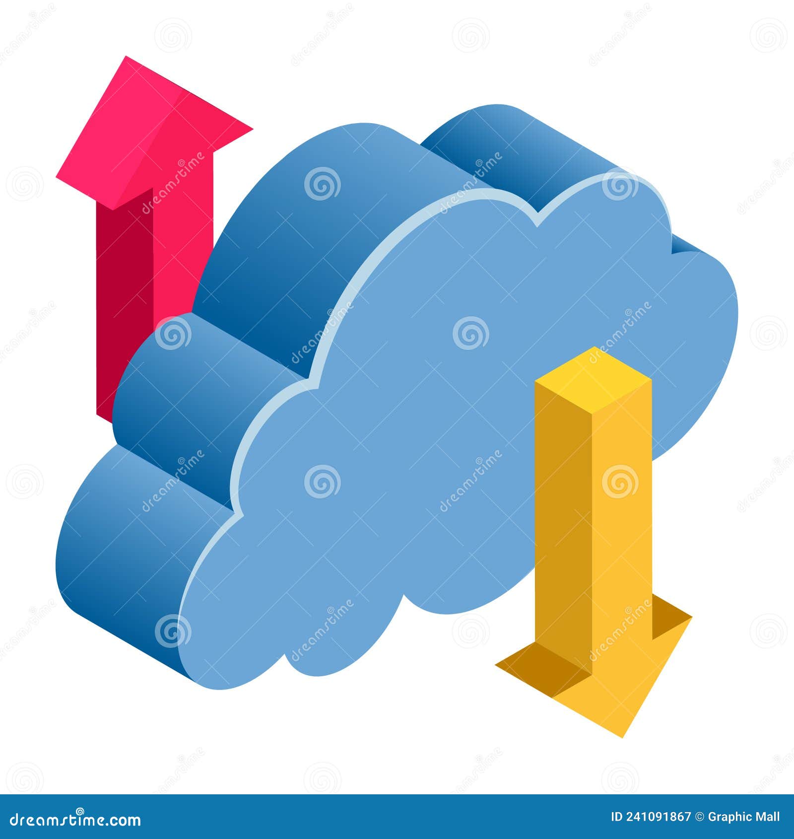 Transferring Data Background Cartoon Vector | CartoonDealer.com #84731553