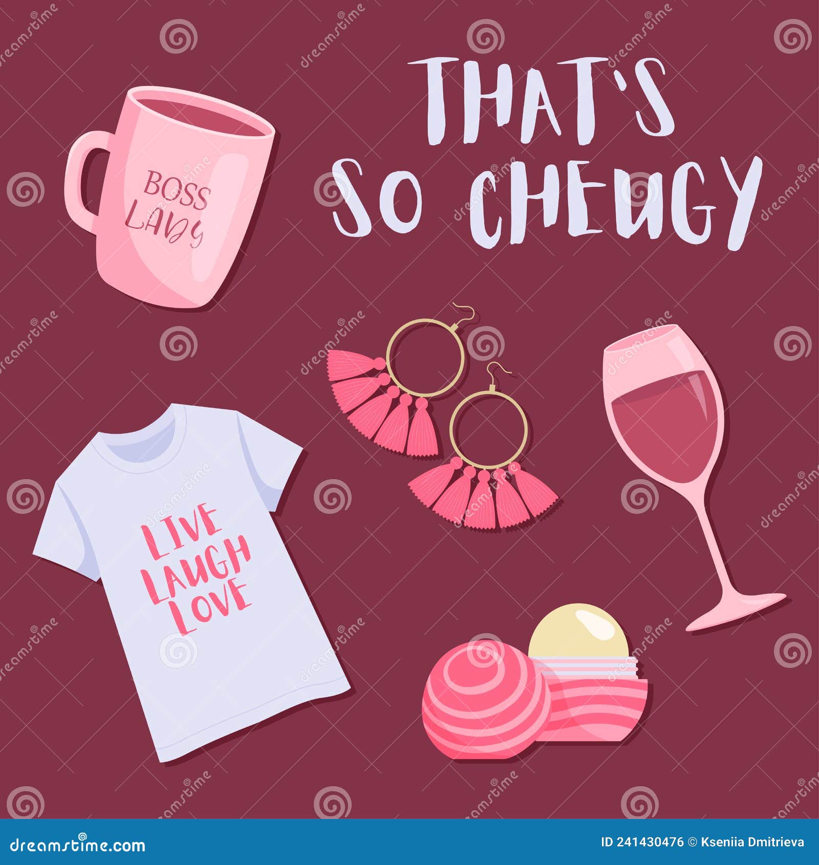 That S so Cheugy. Slogans about Cheuglife. Set of Cheugy Stuff: Mug, T ...