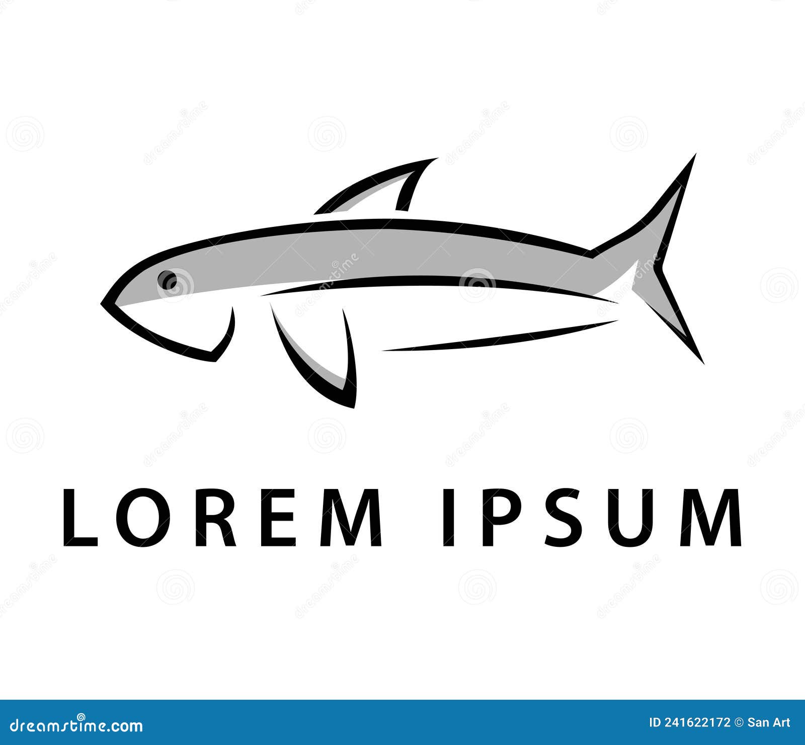 Web Tuna Vector Simple Logo Stock Illustration - Illustration of logo ...