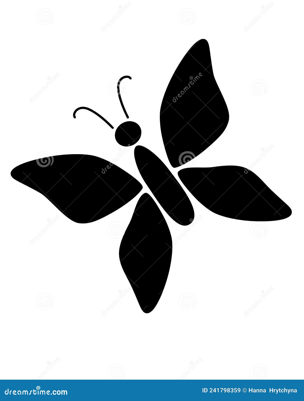 Butterfly, Pictogram Vector Illustration | CartoonDealer.com #19161566