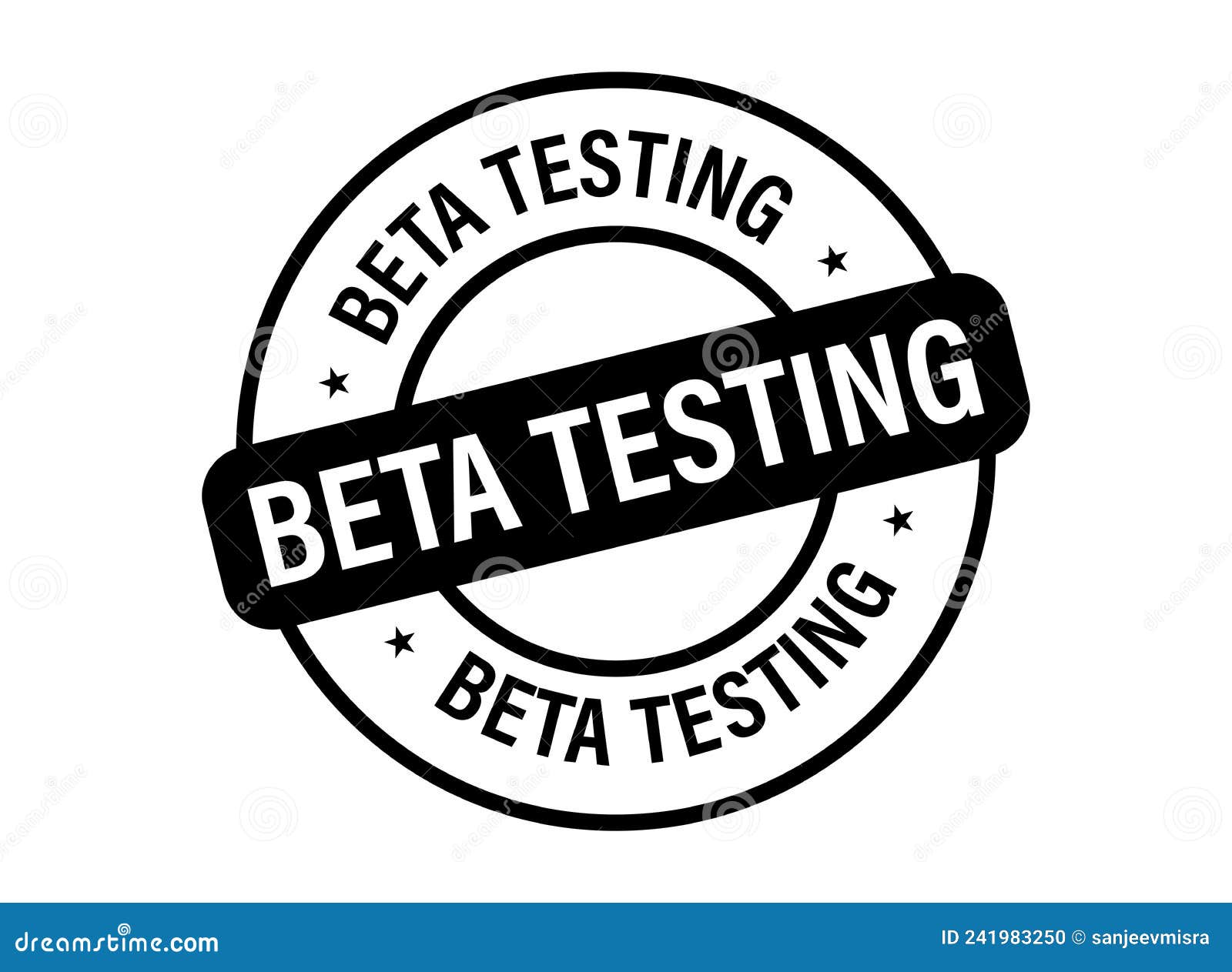 `beta Testing` Vector Icon. Black in Color Stock Vector - Illustration ...