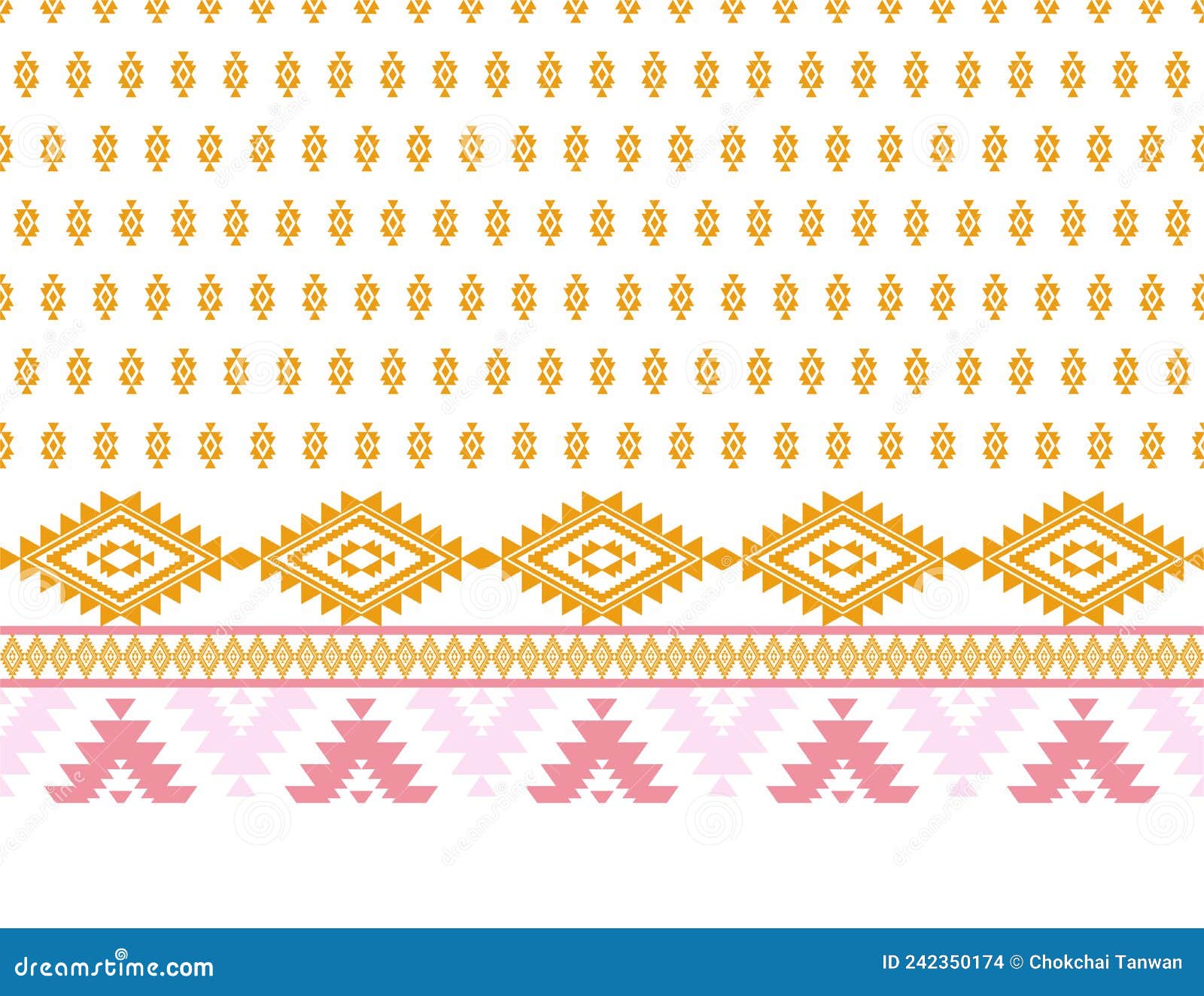 Mexican Stripe Seamless Pattern. Ethnic Textile Background. Serape ...