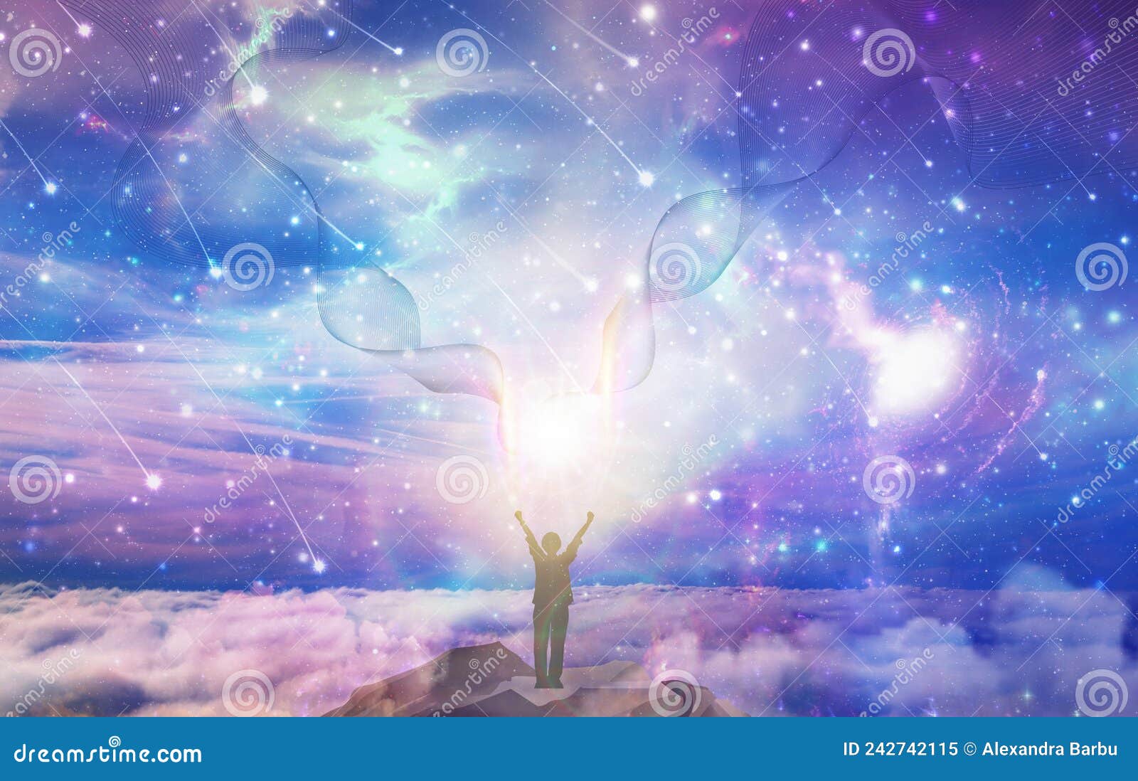 Woman Spiral Goddess Of Fertility And Triple Moon Wiccan. The Spiral ...