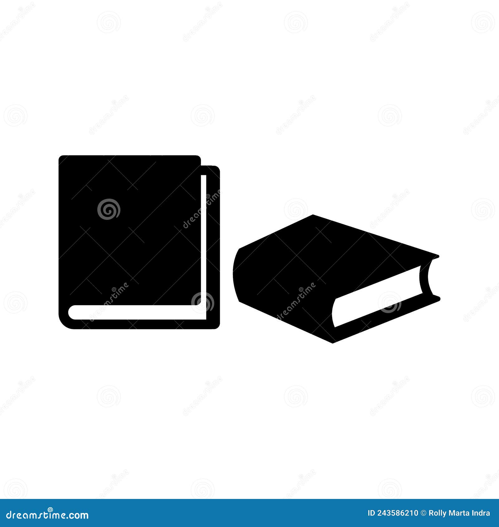 Document. Library Symbol For Web And Mobile App Design. Isolated On A ...