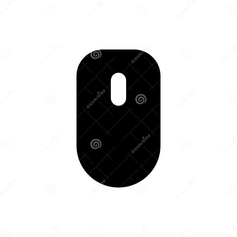Web Mouse Icon Vector Illustration Template. Simple Style and Isolated ...