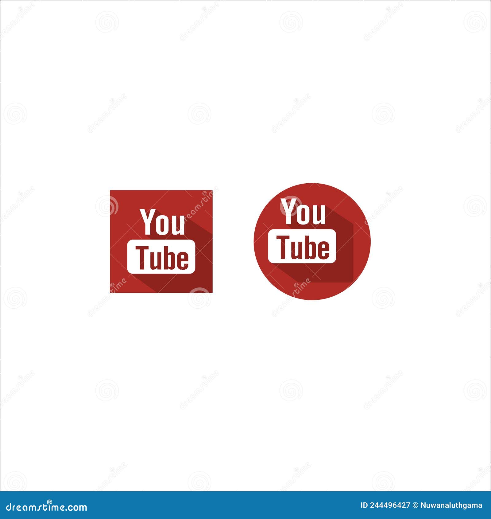 Social Network Youtube Logo Symbol Editorial Photography - Illustration ...