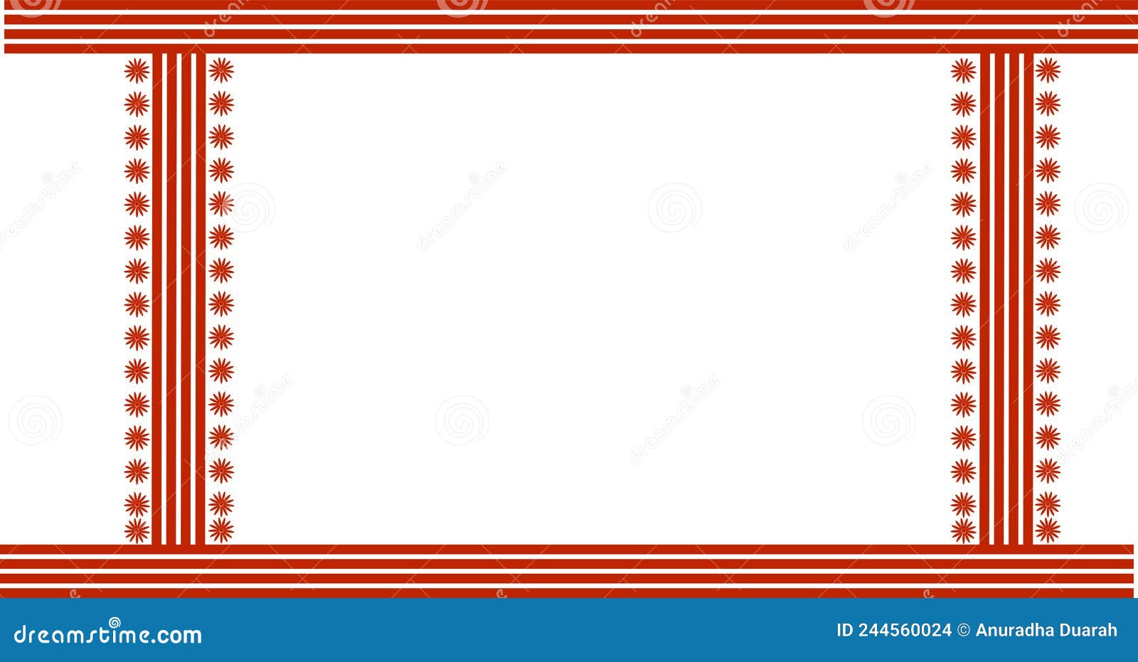 Assamese Gamosa Or Gamusa Illustration Stock Photo | CartoonDealer.com ...