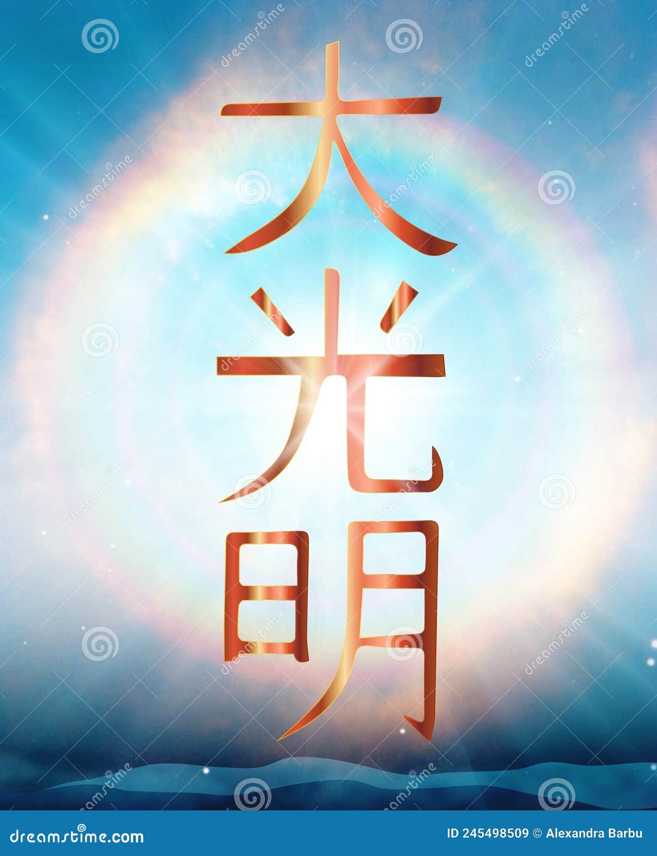 Dai Ko Myo Symbol, Sun Portal, Rainbow Entrance, Heaven, Gate To Other ...