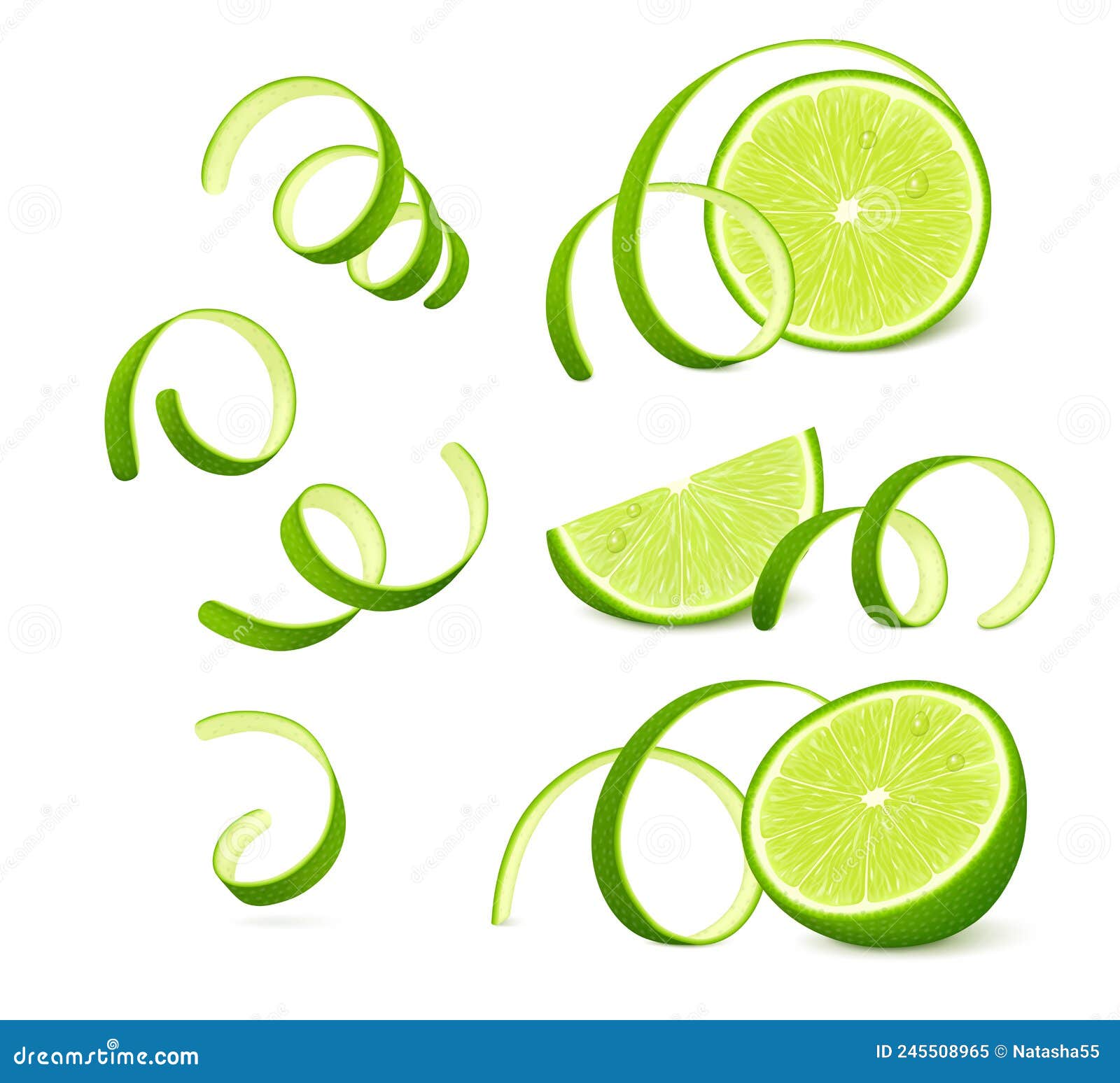 Twisted Lime Bionic Cell Structure Stock Photo | CartoonDealer.com ...