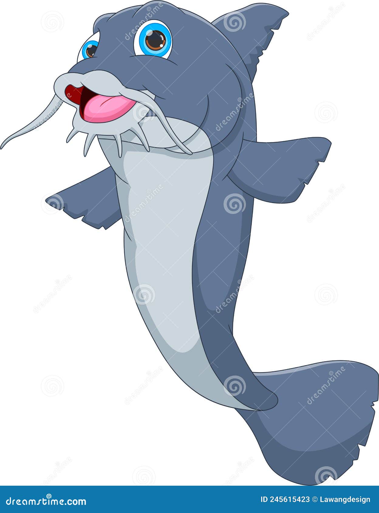 Cartoon Catfish | CartoonDealer.com #102467947