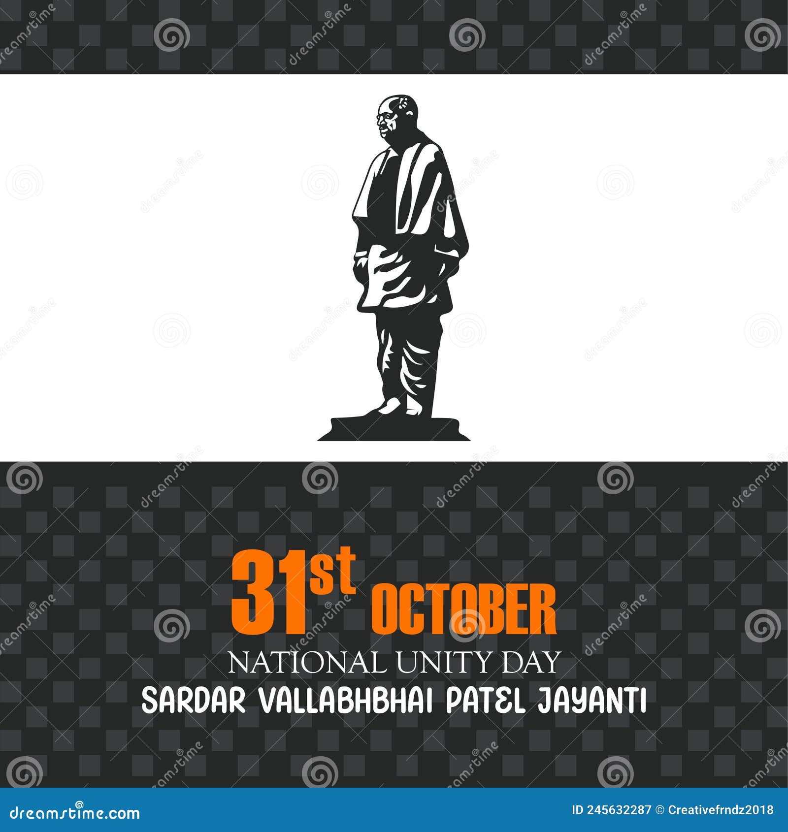 National Unity Day Rashtriya Ekta Diwas Vector | CartoonDealer.com ...