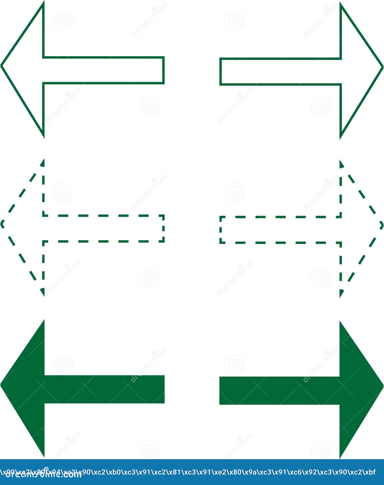 Arrows,direction of Arrows, Arrows Indicate the Direction of Movement ...