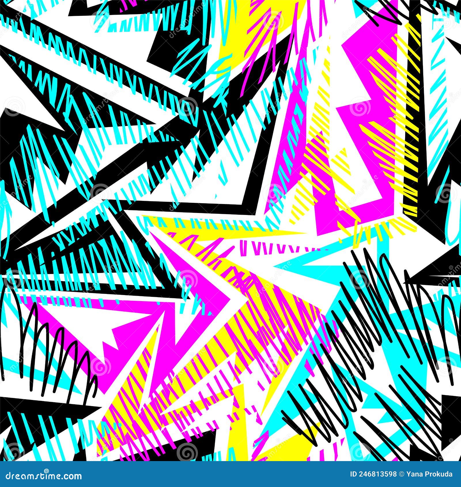 Abstract Urban Pattern with Curved Geometry Elements and Curved Lines ...