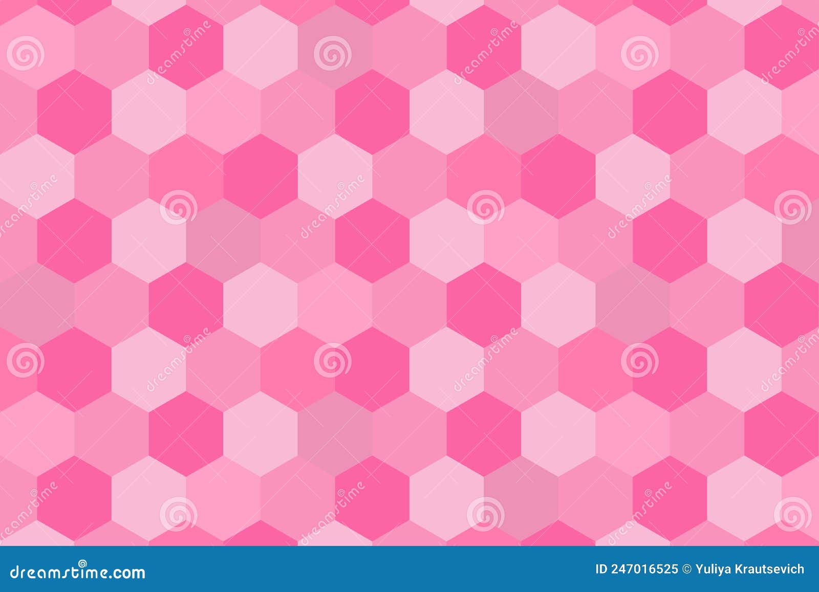Abstract Pink Hexagonal Background. Vector Illustration Stock ...