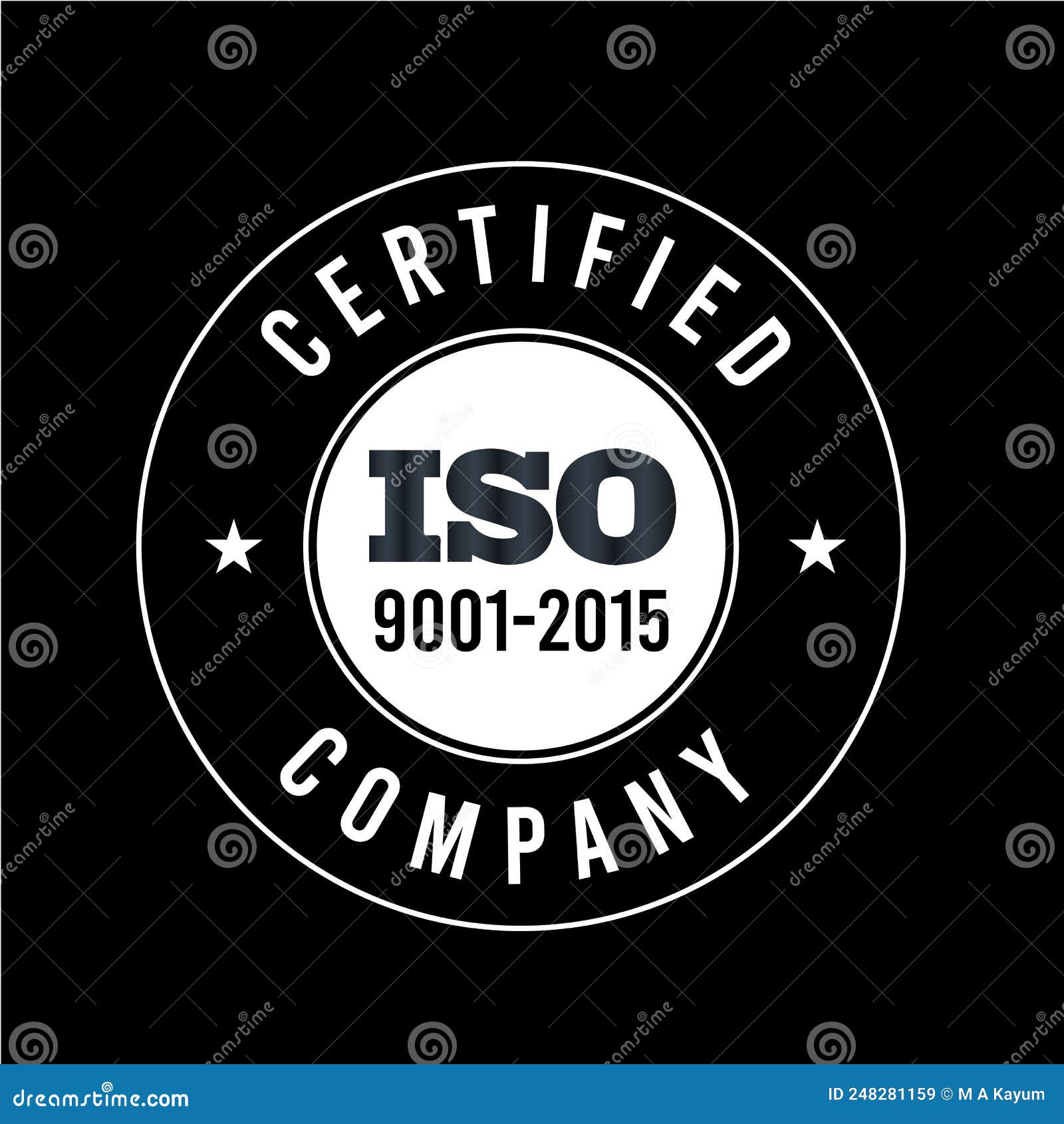 Iso 9001 2015 Certification Iso 90012015 Logo Iso 9000 Certification ...