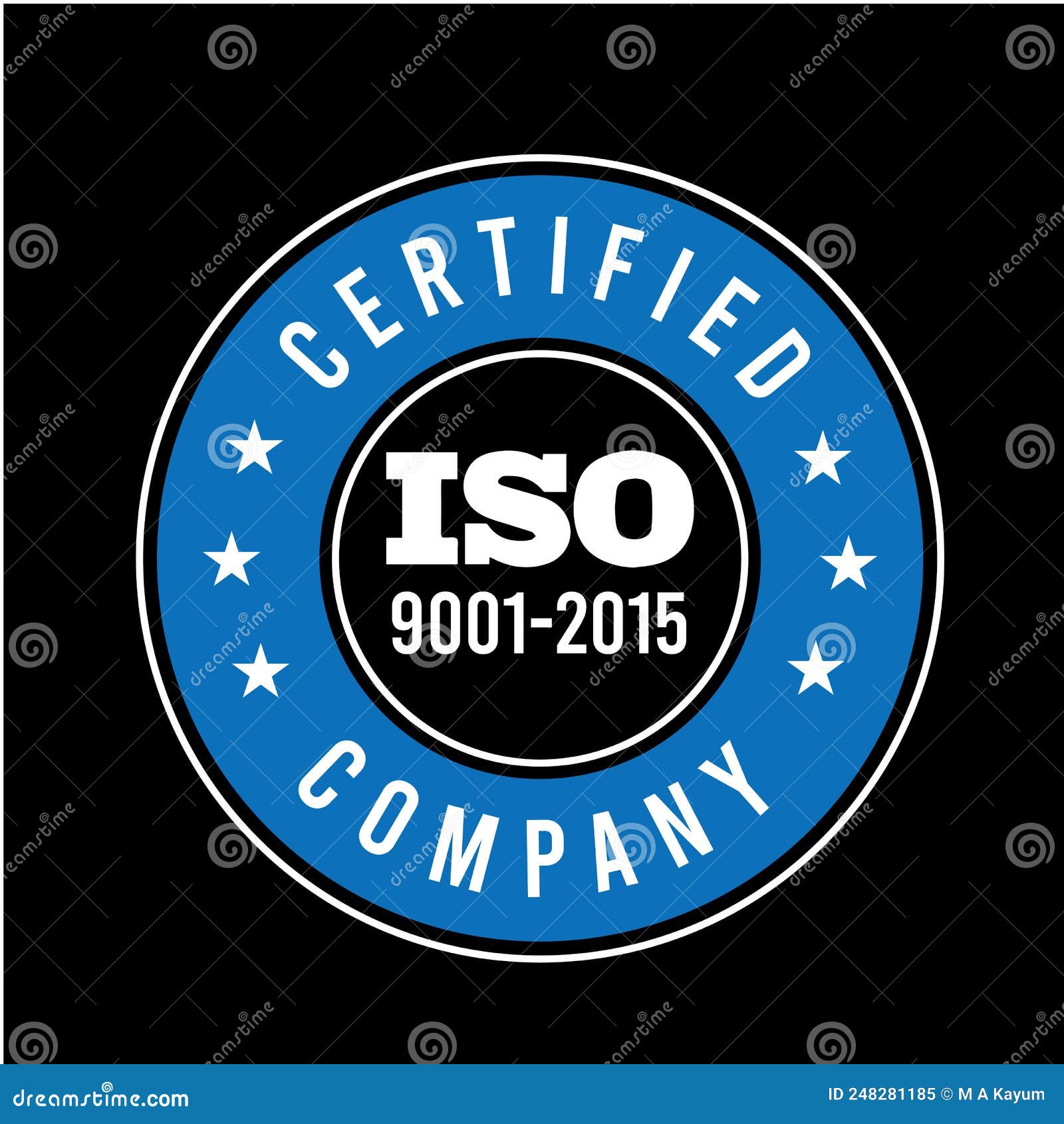 Iso 9001 2015 Certification Iso 90012015 Logo Iso 9000 Certification ...