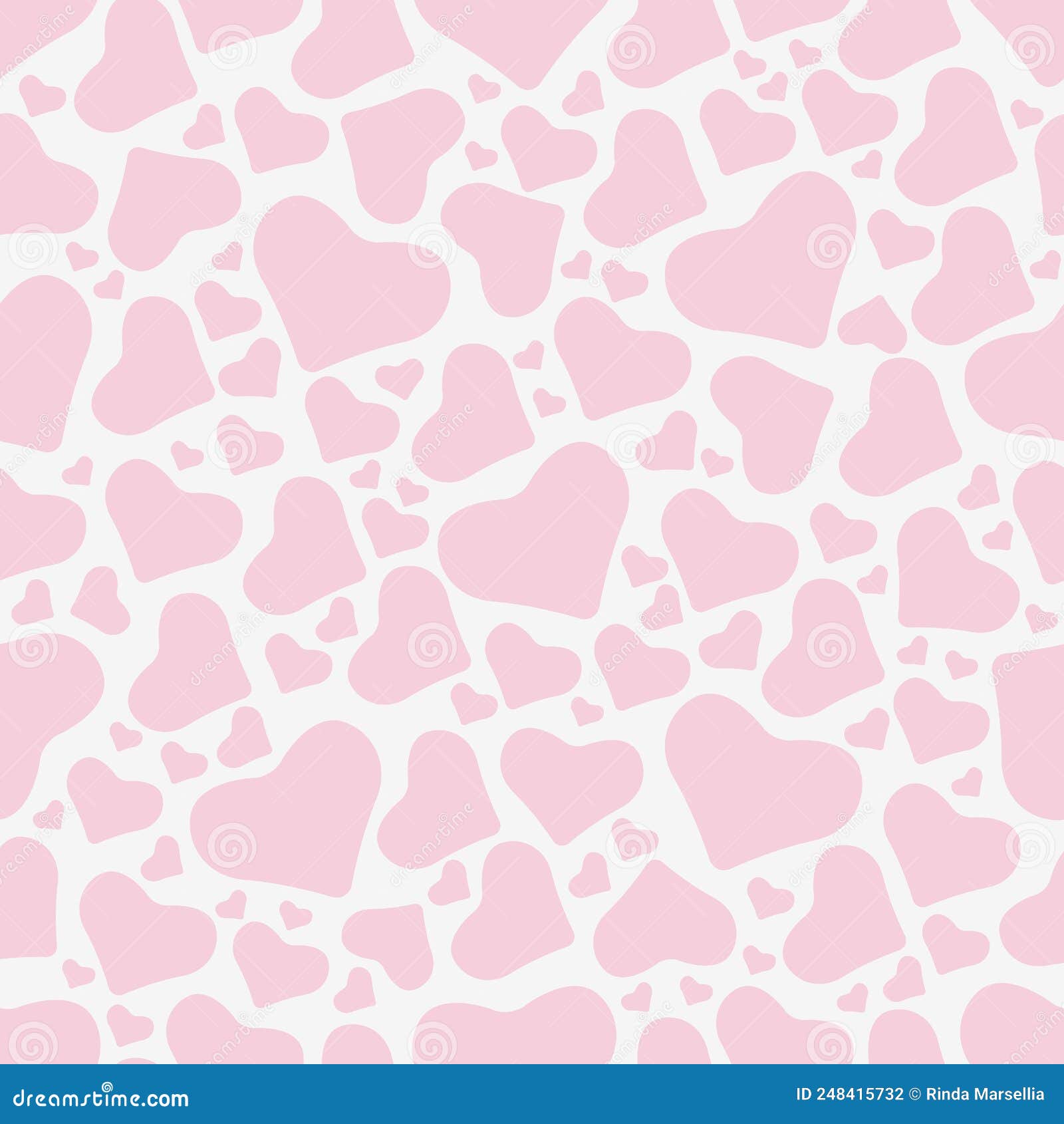 Seamless Pattern with Love. Design for Poster, Brochure, Shirt, Etc ...