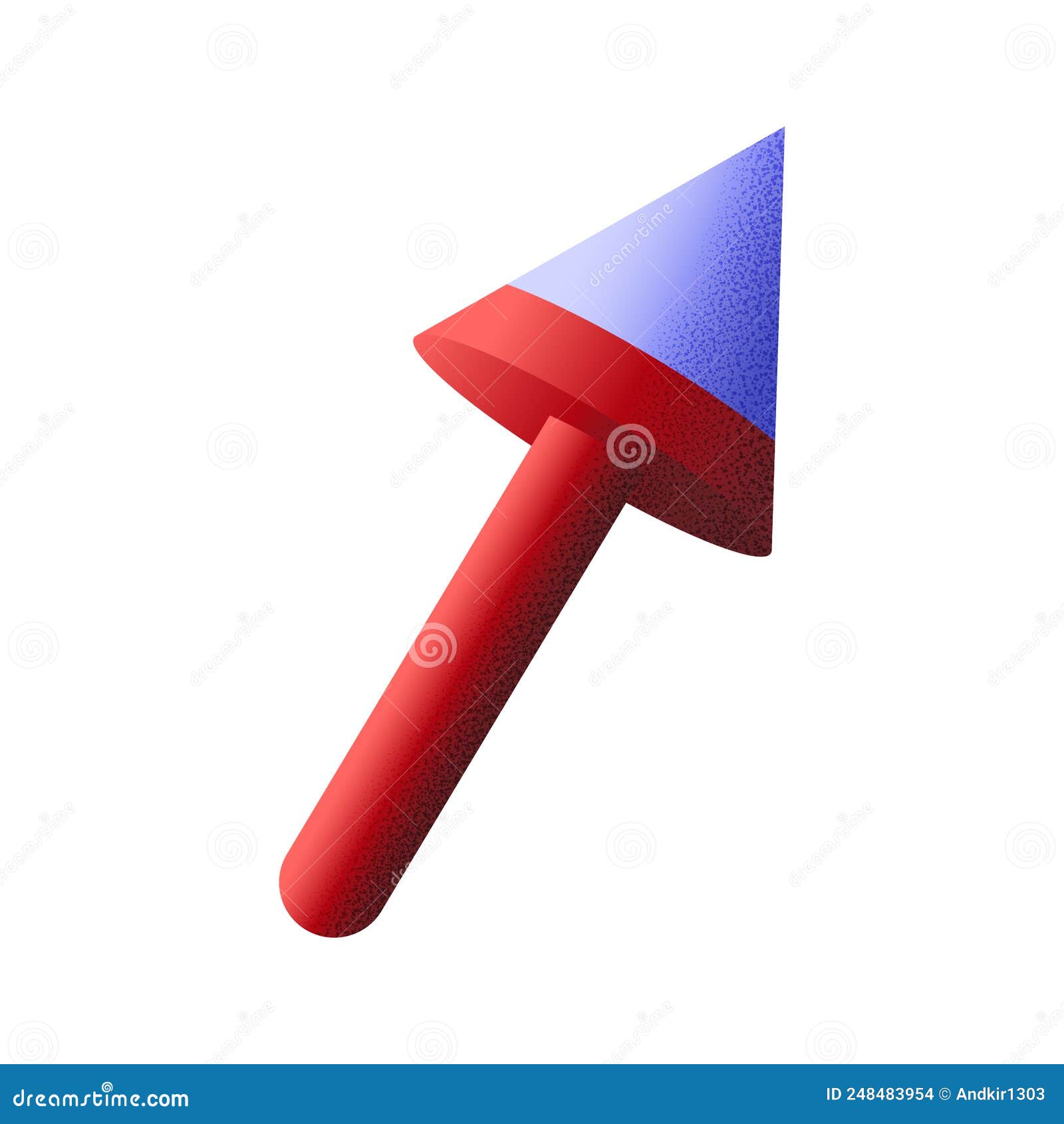 Abstract Geometric Figure, Modern Pointer with Grunge Effect Stock ...