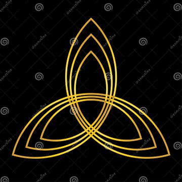 Holy Trinity, Triquetra Symbol,Trinity or Trefoil Knot, Celtic Symbol ...