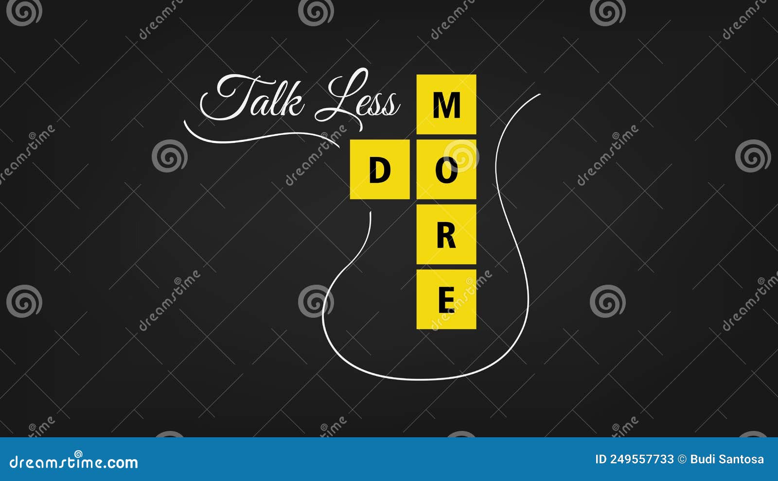 Motivational Text Design Using Puzzle Style Stock Vector - Illustration ...
