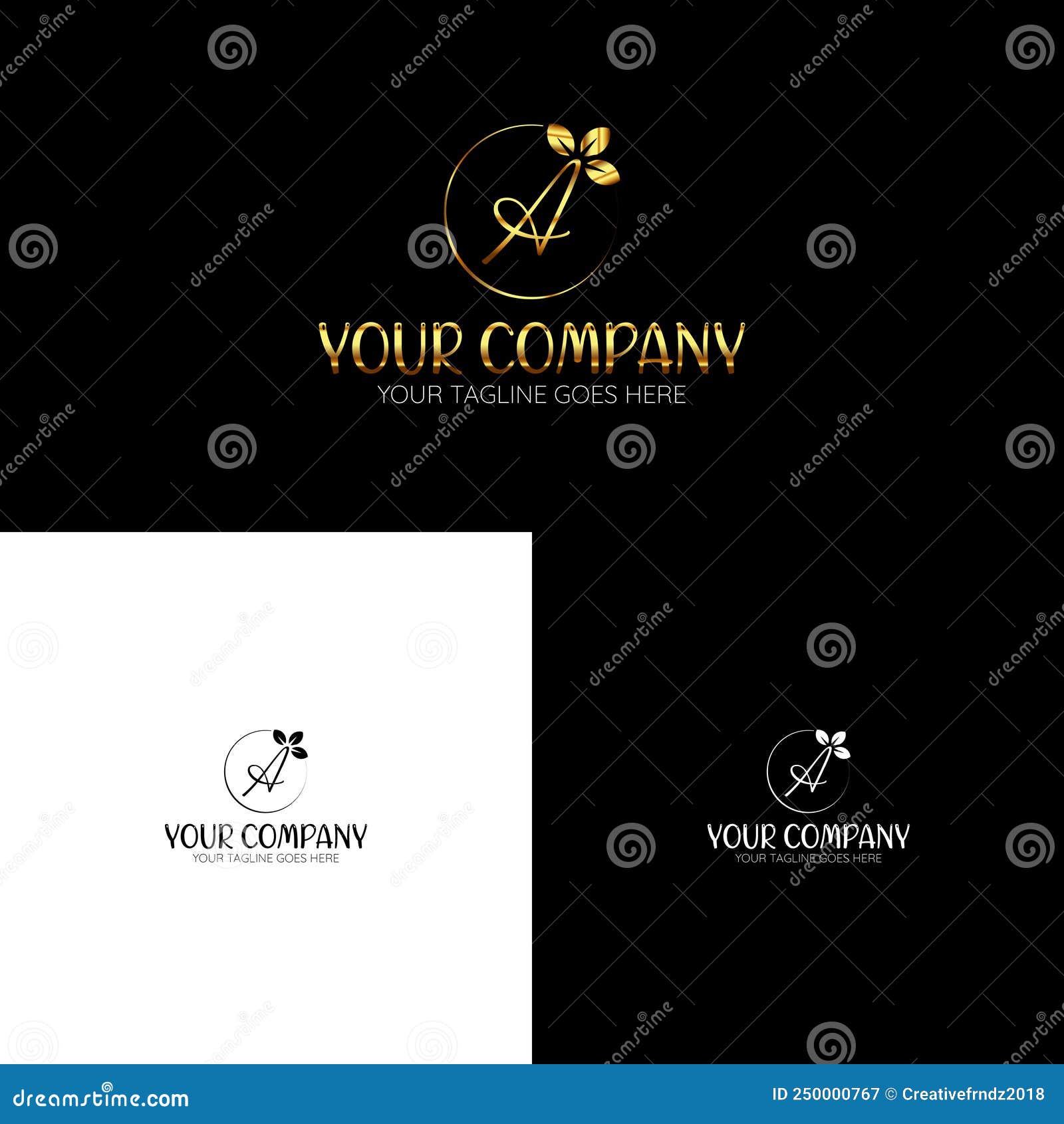 A Letter Logo Design, Business Logo Stock Vector - Illustration of ...