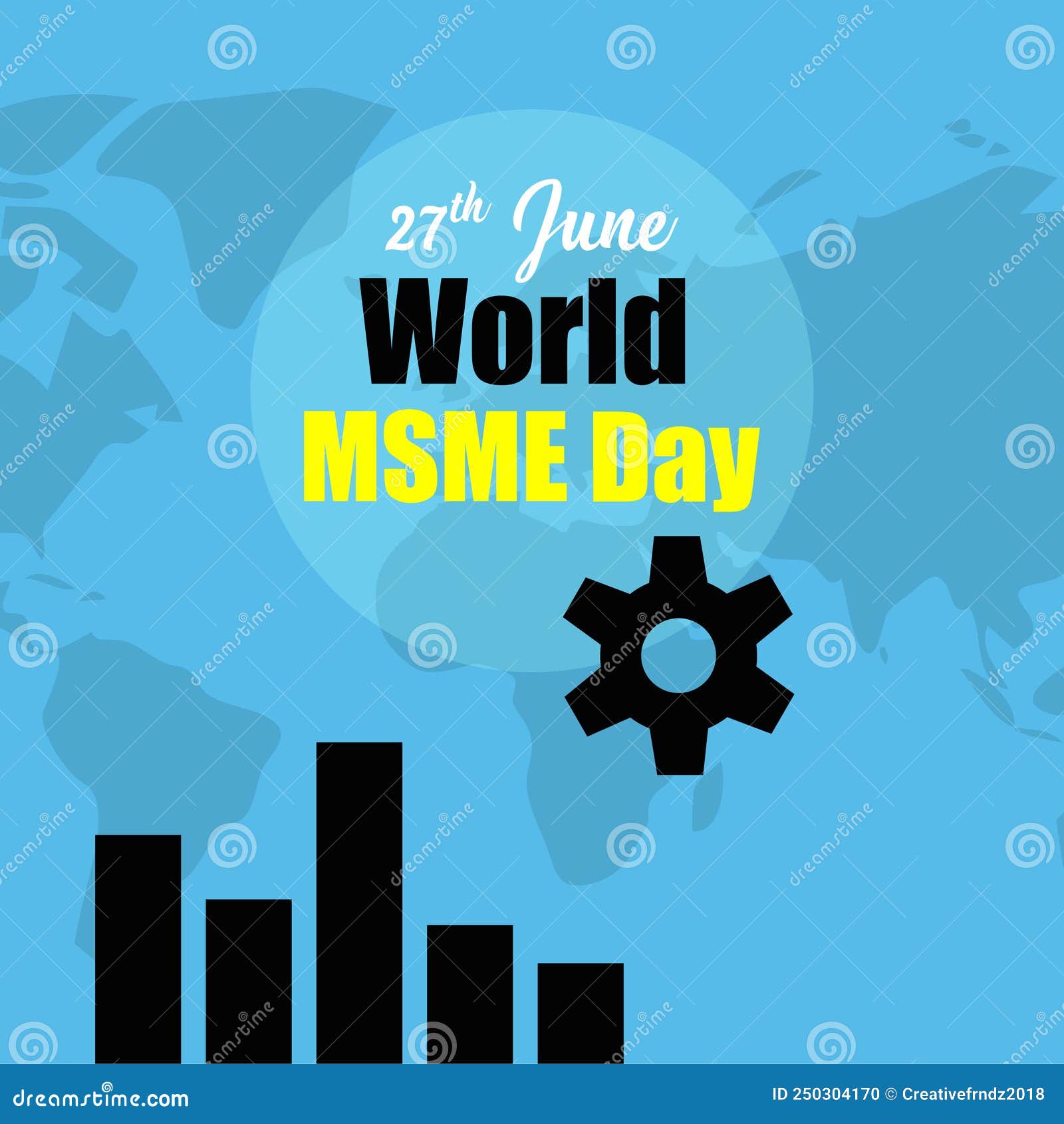 World MSME Day Banner Design, Micro Small , Medium Enterprises Stock ...