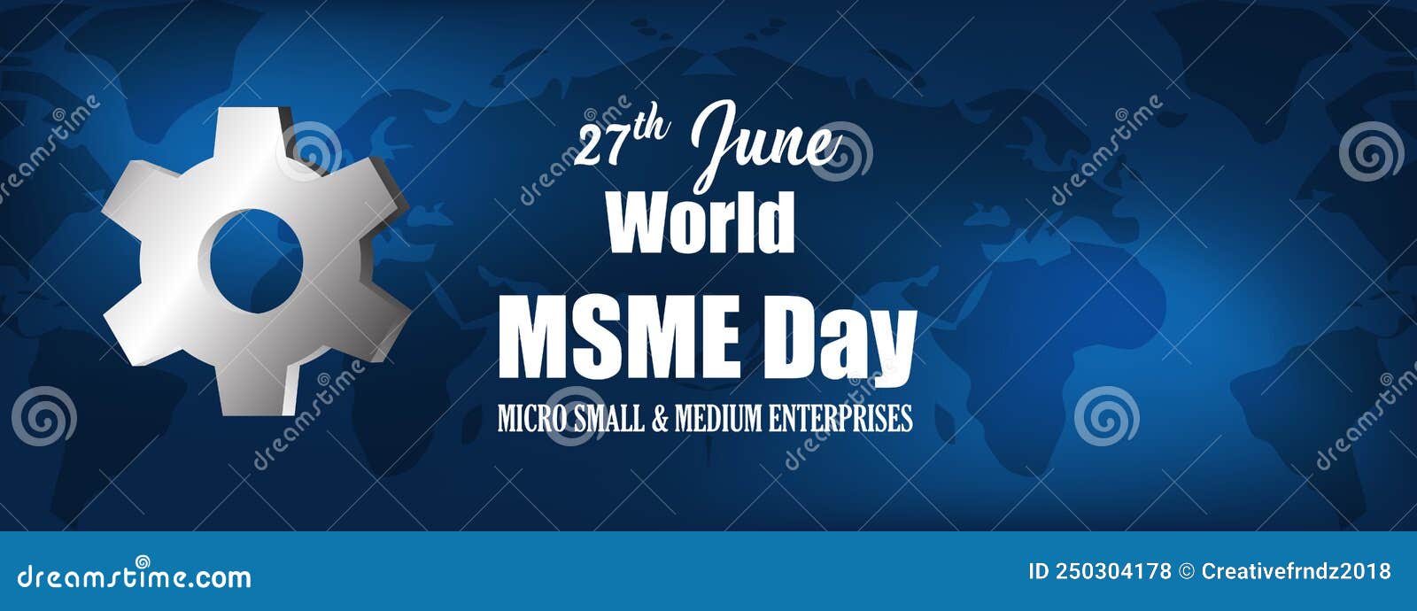 World MSME Day Banner Design, Micro Small , Medium Enterprises Stock ...