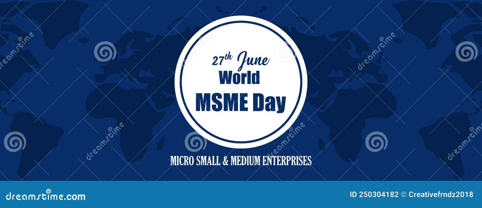 World MSME Day Banner Design, Micro Small , Medium Enterprises Stock ...