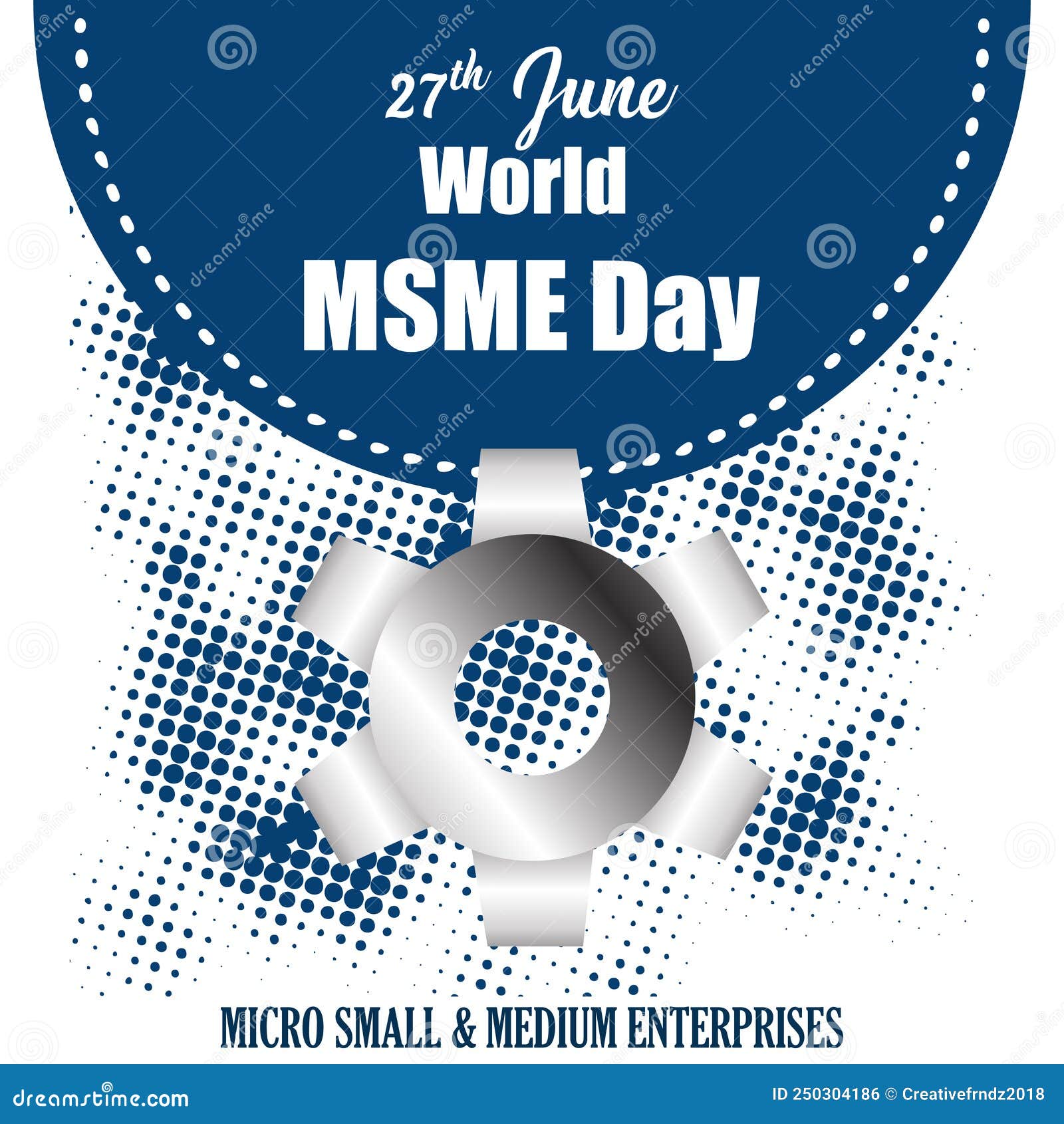 World MSME Day Banner Design, Micro Small , Medium Enterprises Stock ...