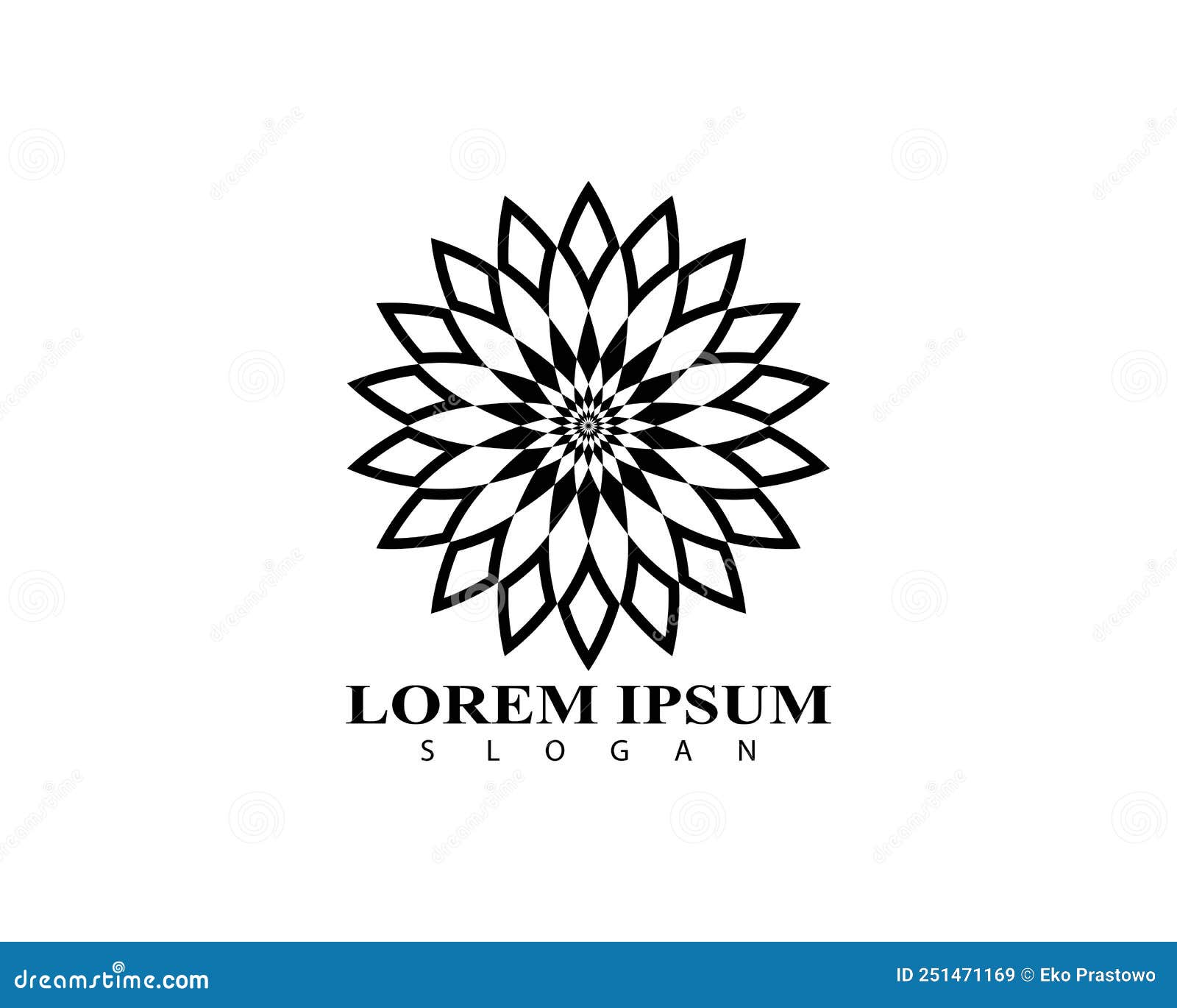 Circle Brand Identity Logo Design Idea. Vector Illustrator Stock ...