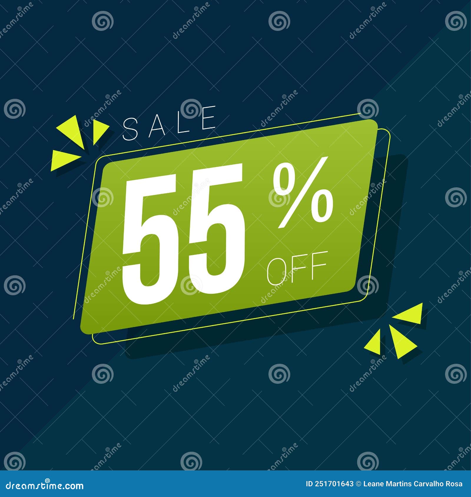55 Off Green Label for Sale Discount Green Rectangular Shape Percent ...