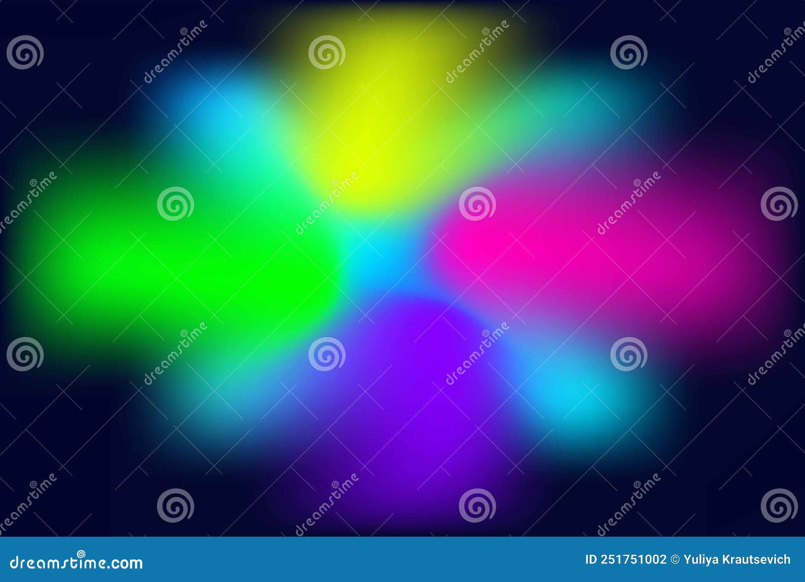 Neon Gradient Background. Abstract Blur Texture Stock Vector ...