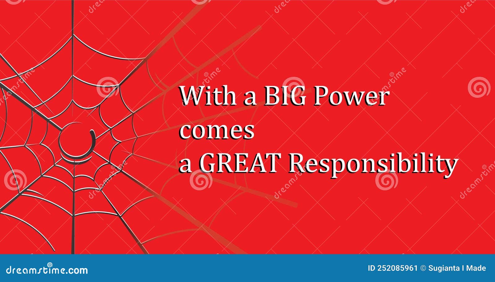 Responsibility And Power In Balance - Pictured As A Scale And Words ...