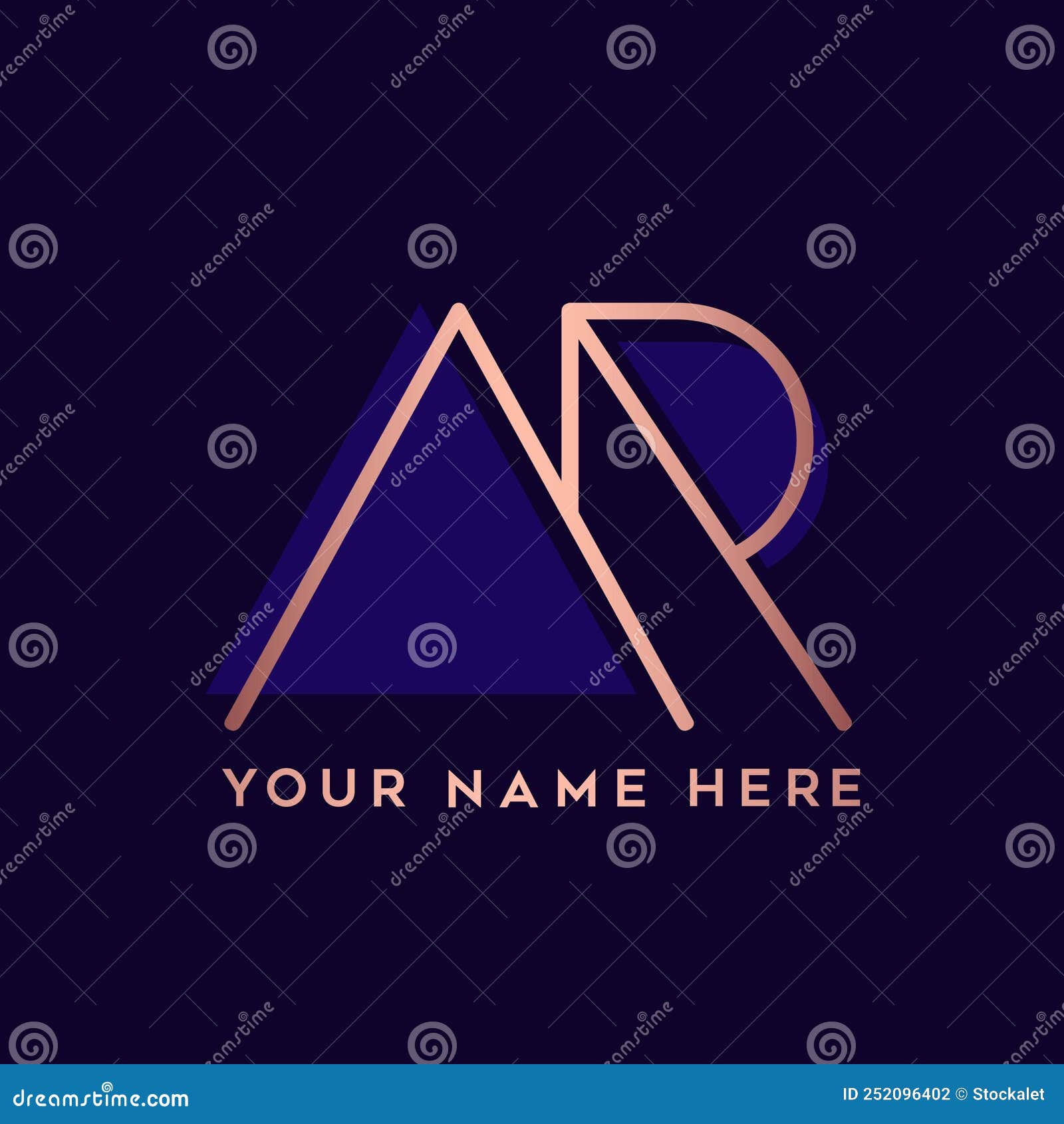 AR Script Monogram. Typography Letter a, Letter R Signature Logo. Stock ...