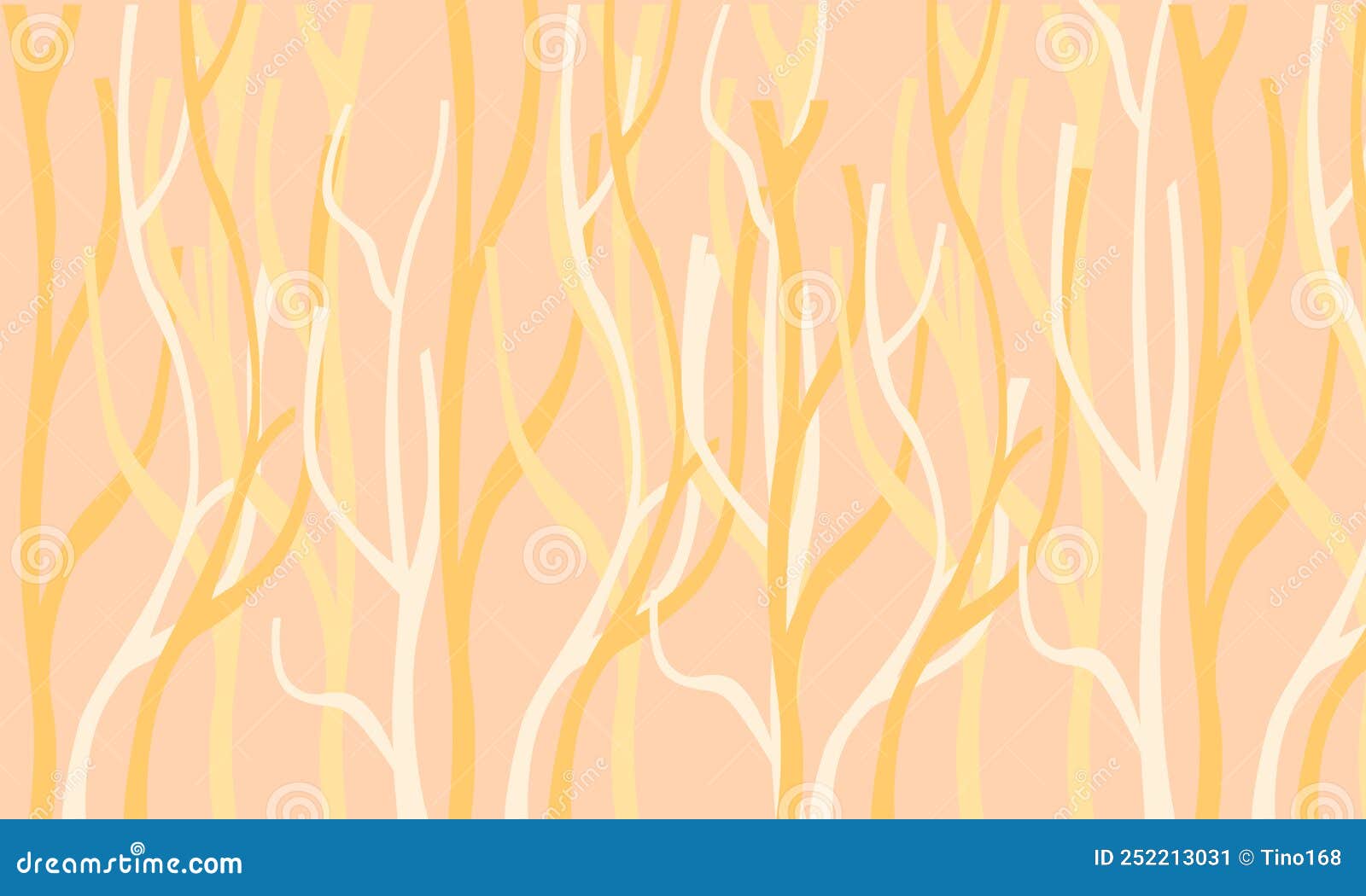 Abstract Tree Pattern Baby Color Vector Stock Vector - Illustration of ...