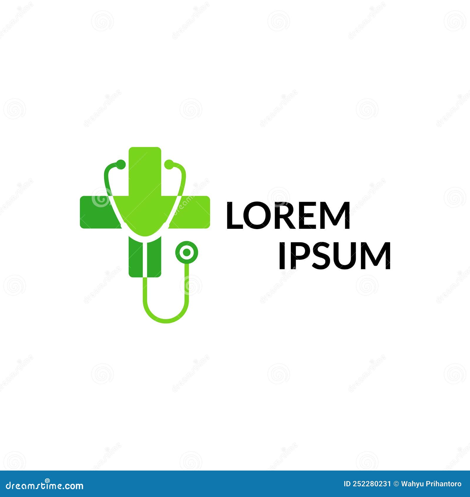 Healthcare Pharmacy Medicine Stethoscope Shape Logo Template. World ...