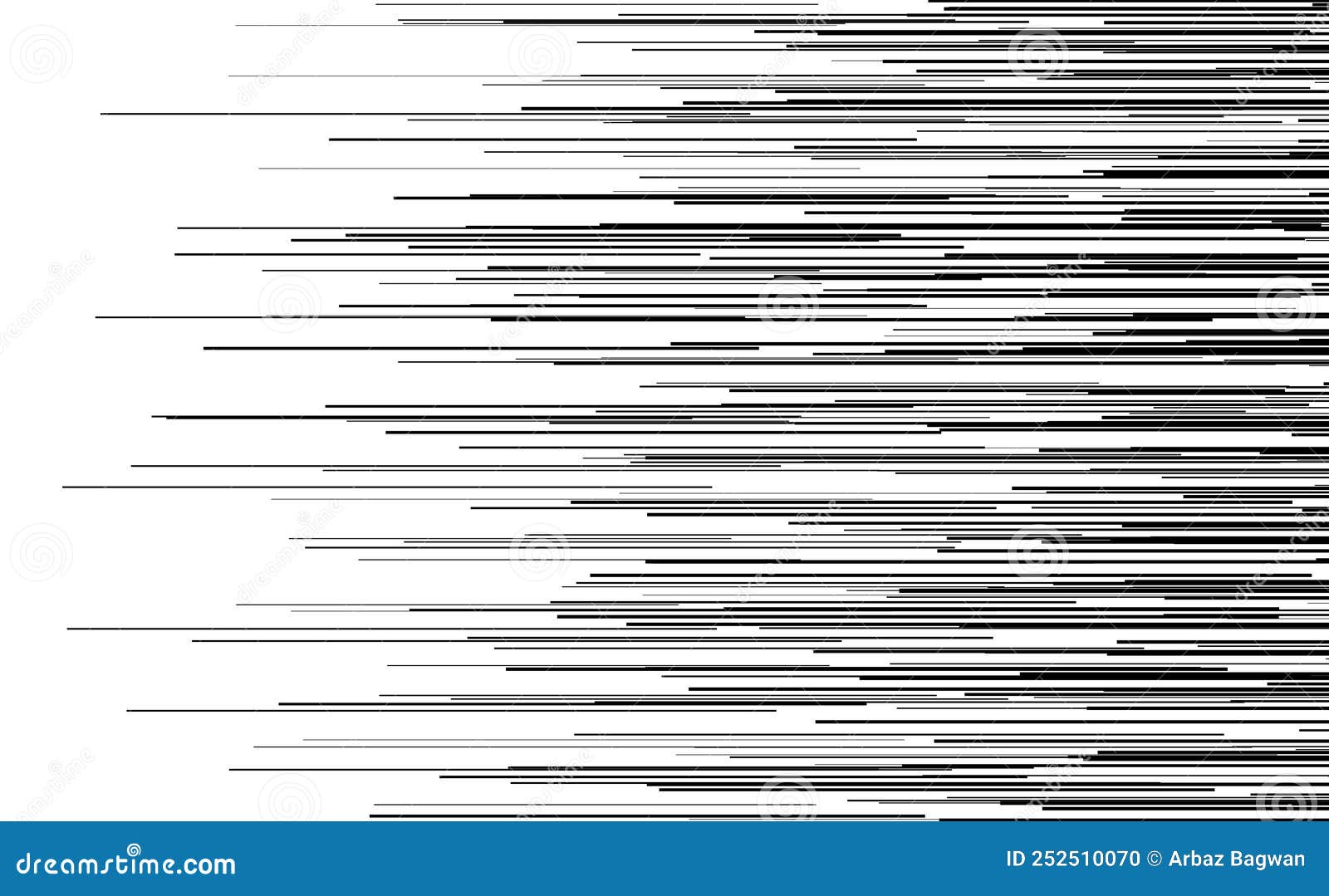 Speed Line Running Comic Texture Black and White Background Stock ...