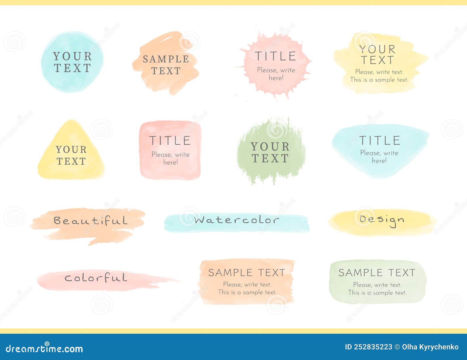Notes Quotes Template Large Set. Wise Comments Poster Framework ...