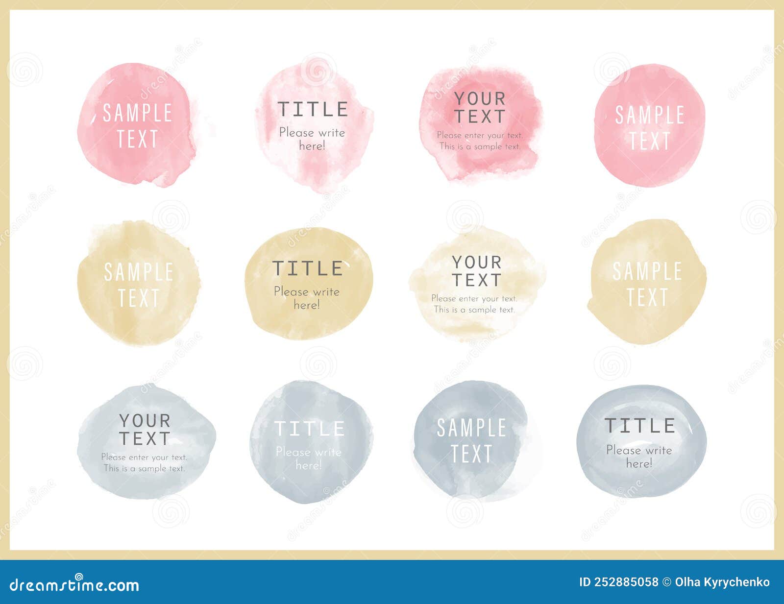 Notes Quotes Template Large Set. Wise Comments Poster Framework ...