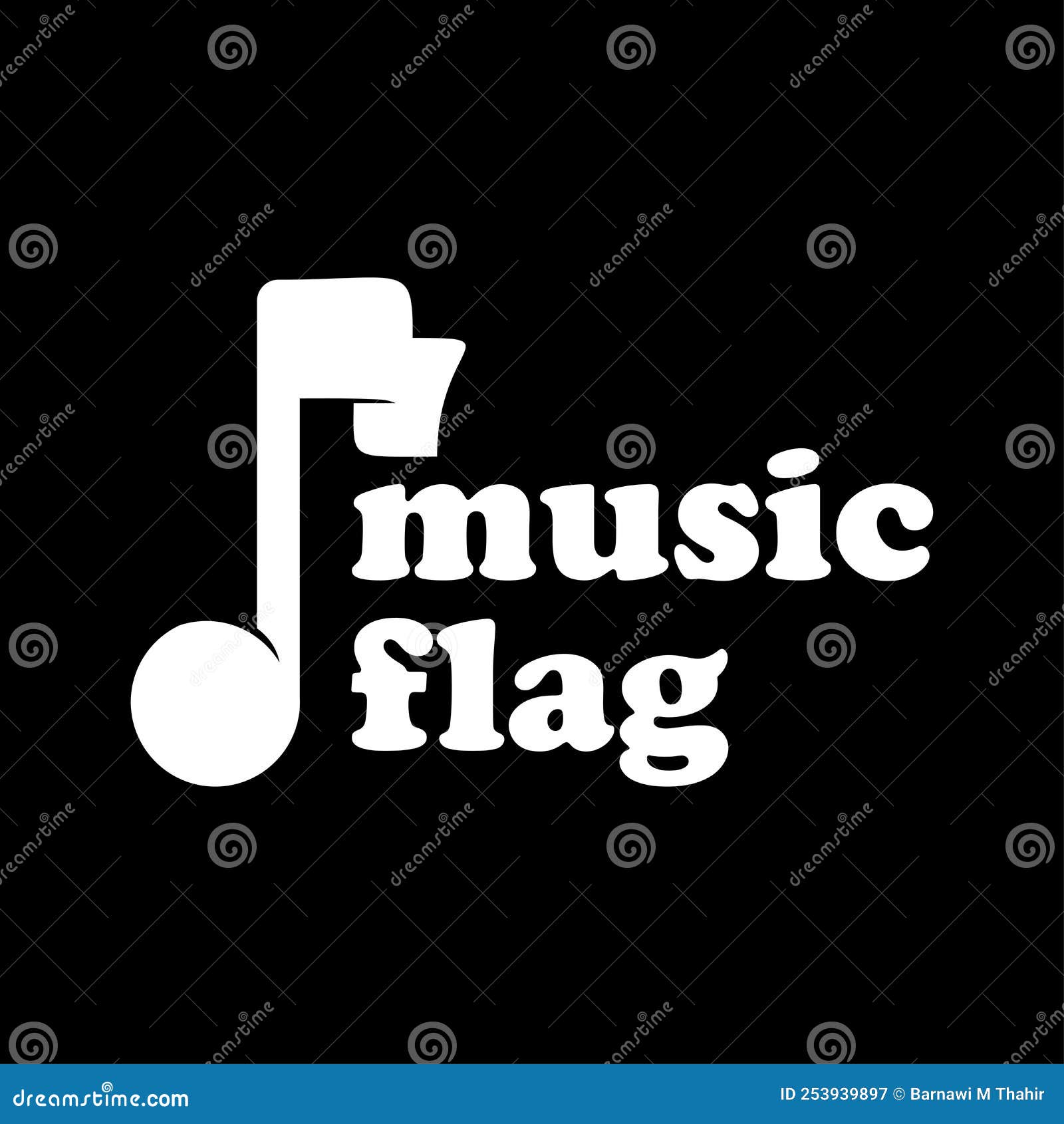 Music logo design stock vector. Illustration of label - 253939897